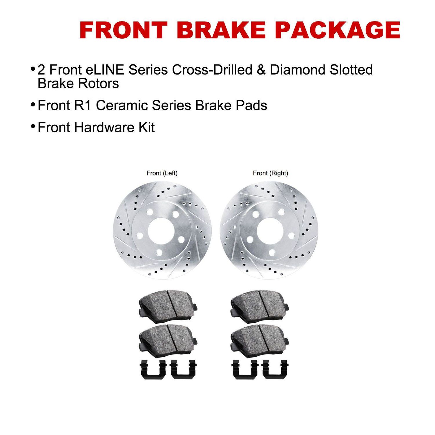 R1 Concepts Disc Brake Kit WGWH2-54007