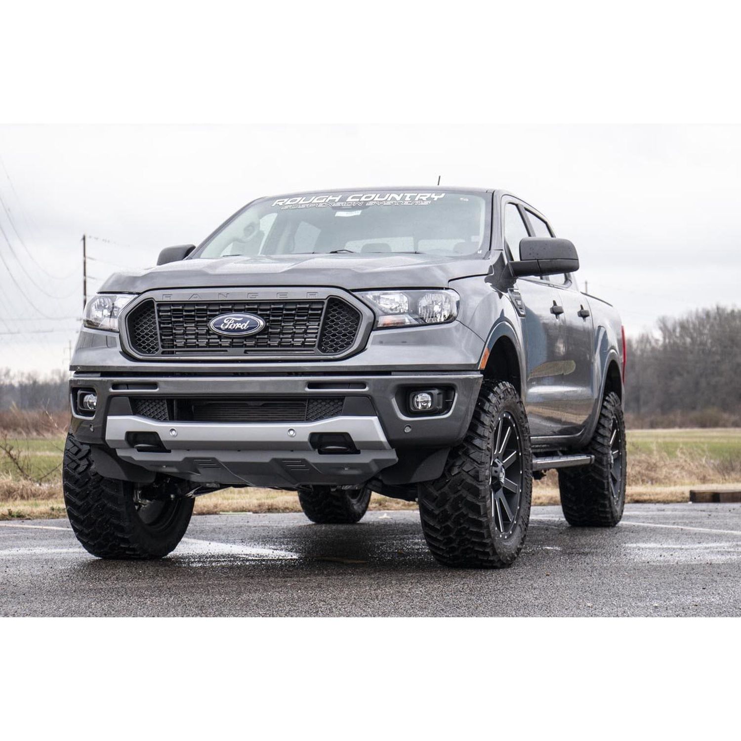 Rough Country 2.5in Leveling Kit Ford Ranger 2WD/4WD (2019-2023) 50100