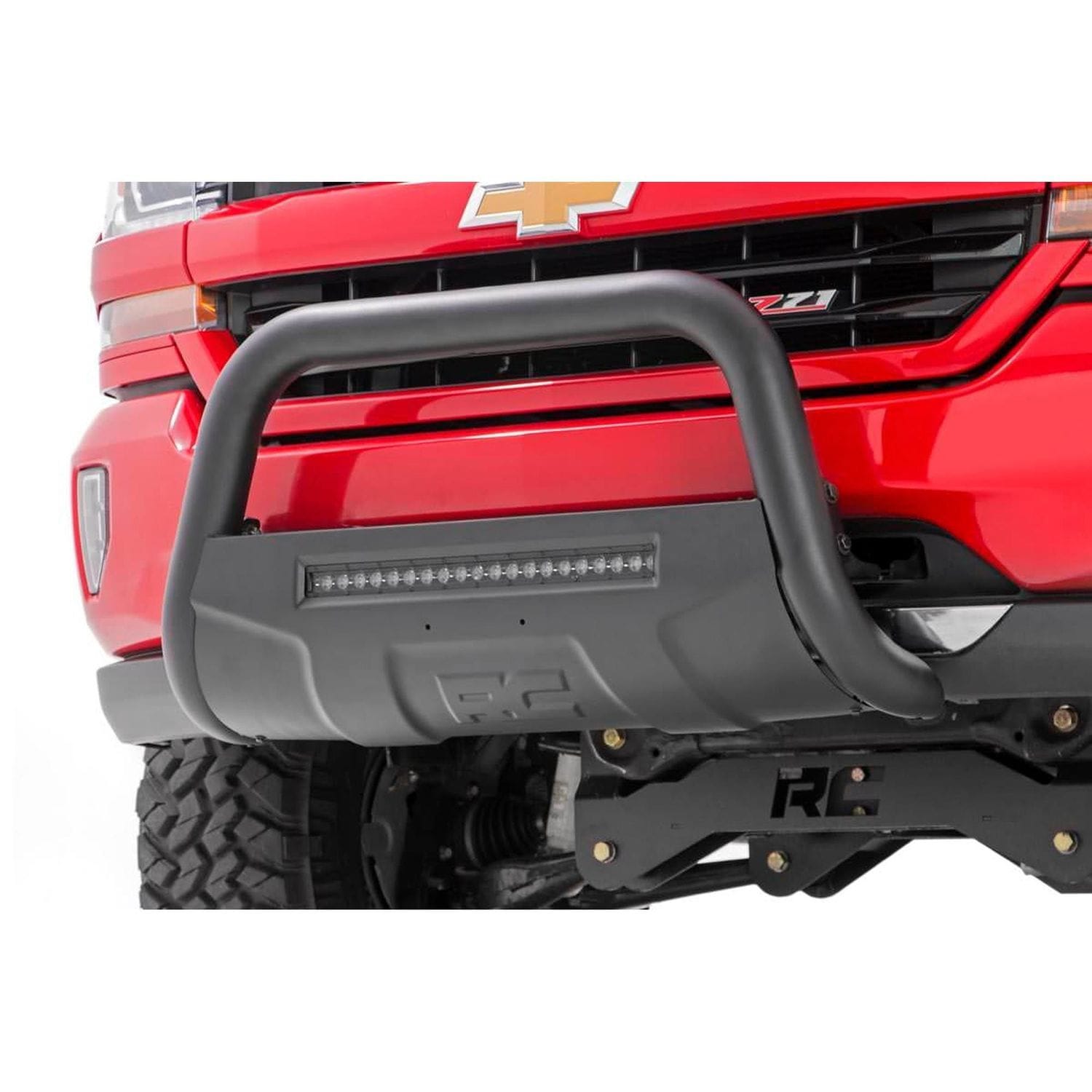 Rough Country Black Led Bull Bar Toyota Tacoma 2WD/4WD (2016-2023) B-T4060