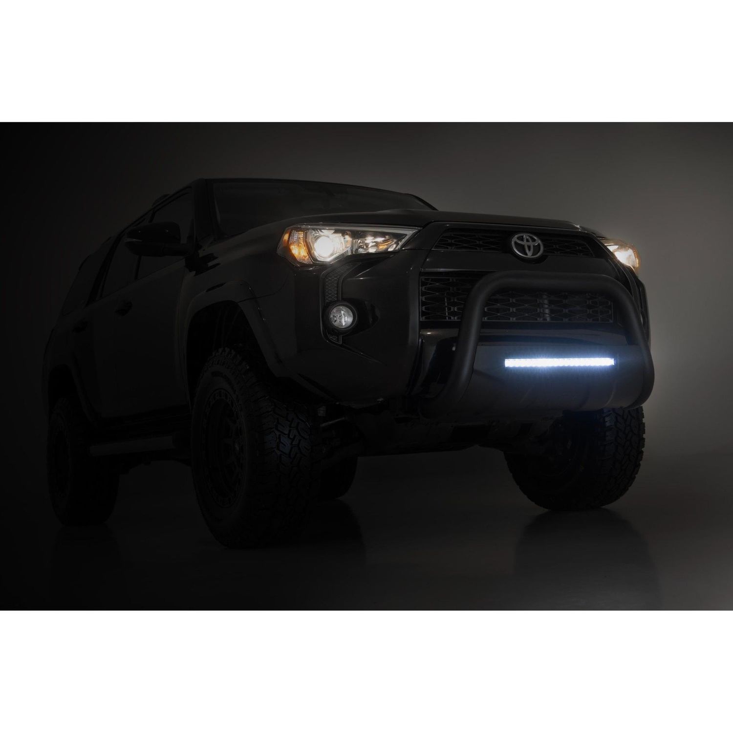 Rough Country Black LED Bull Bar Toyota 4Runner 2WD/4WD (2010-2024) B-T4081