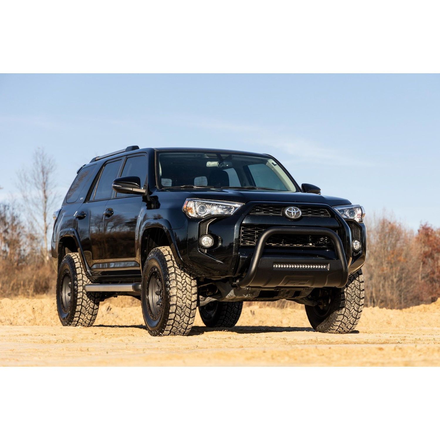 Rough Country Black LED Bull Bar Toyota 4Runner 2WD/4WD (2010-2024) B-T4081