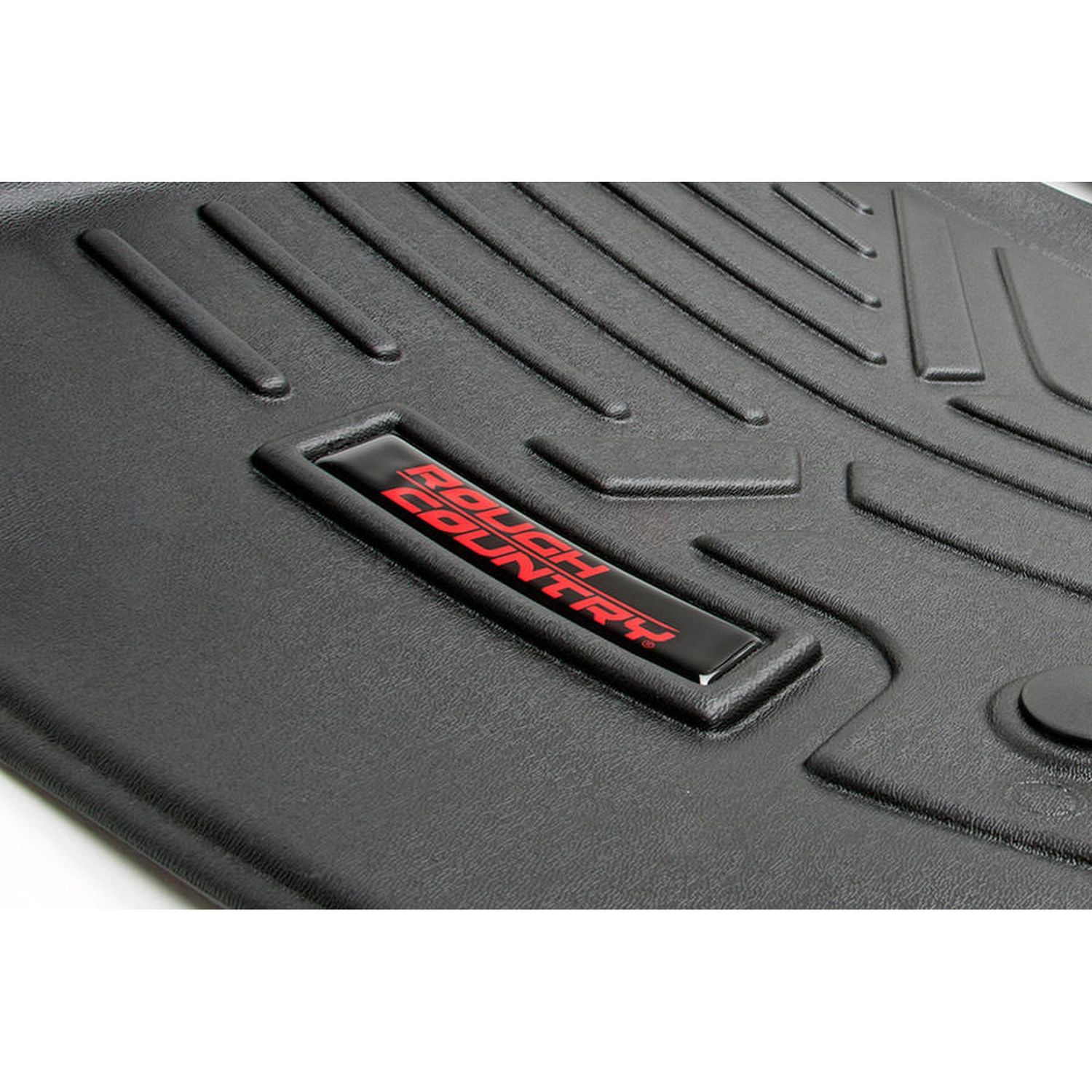 Rough Country Floor Mats Front Ford F-150 (15-24)/F-150 Lightning (22 ...