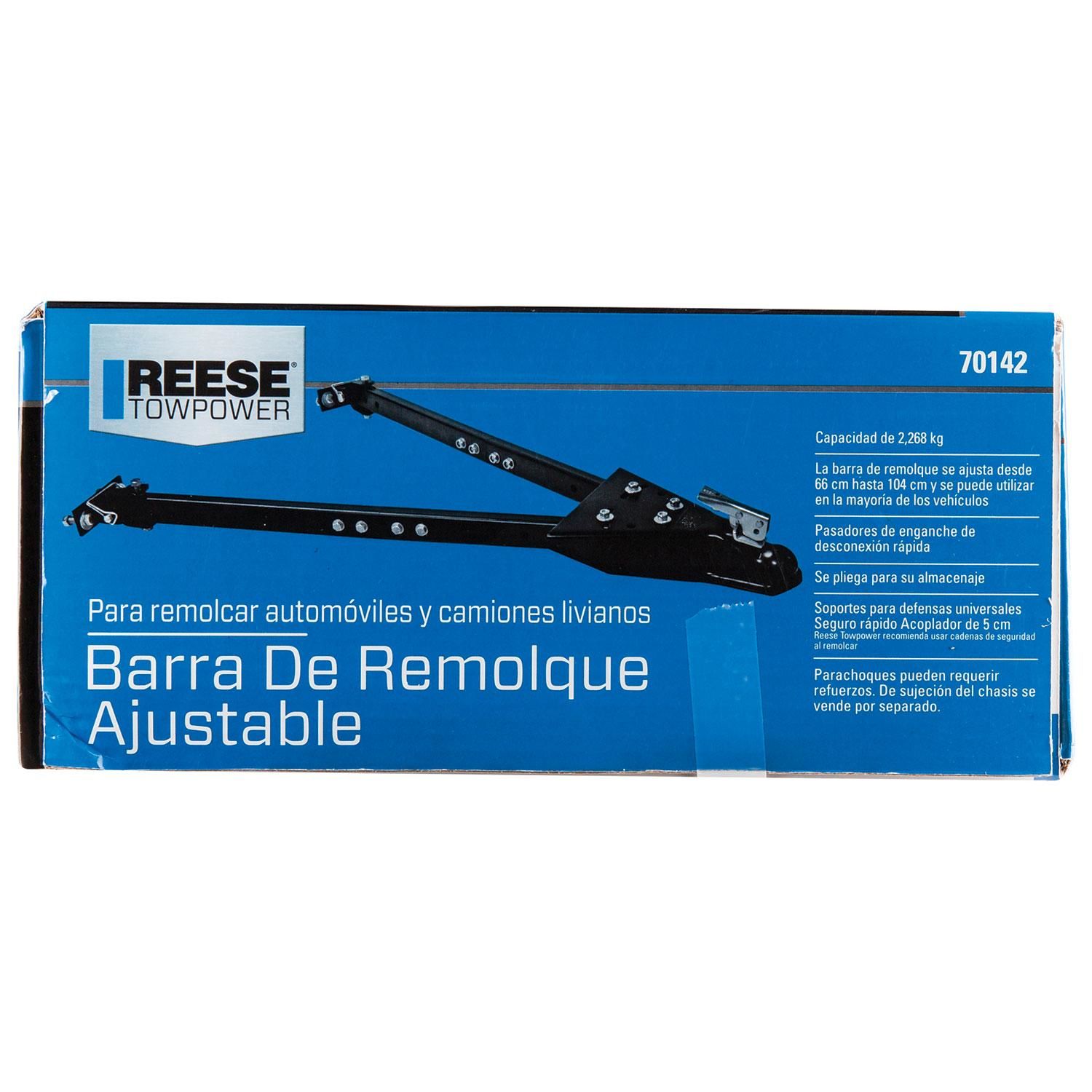 REESE 11 1/4in Length Adjustable Tow Bar