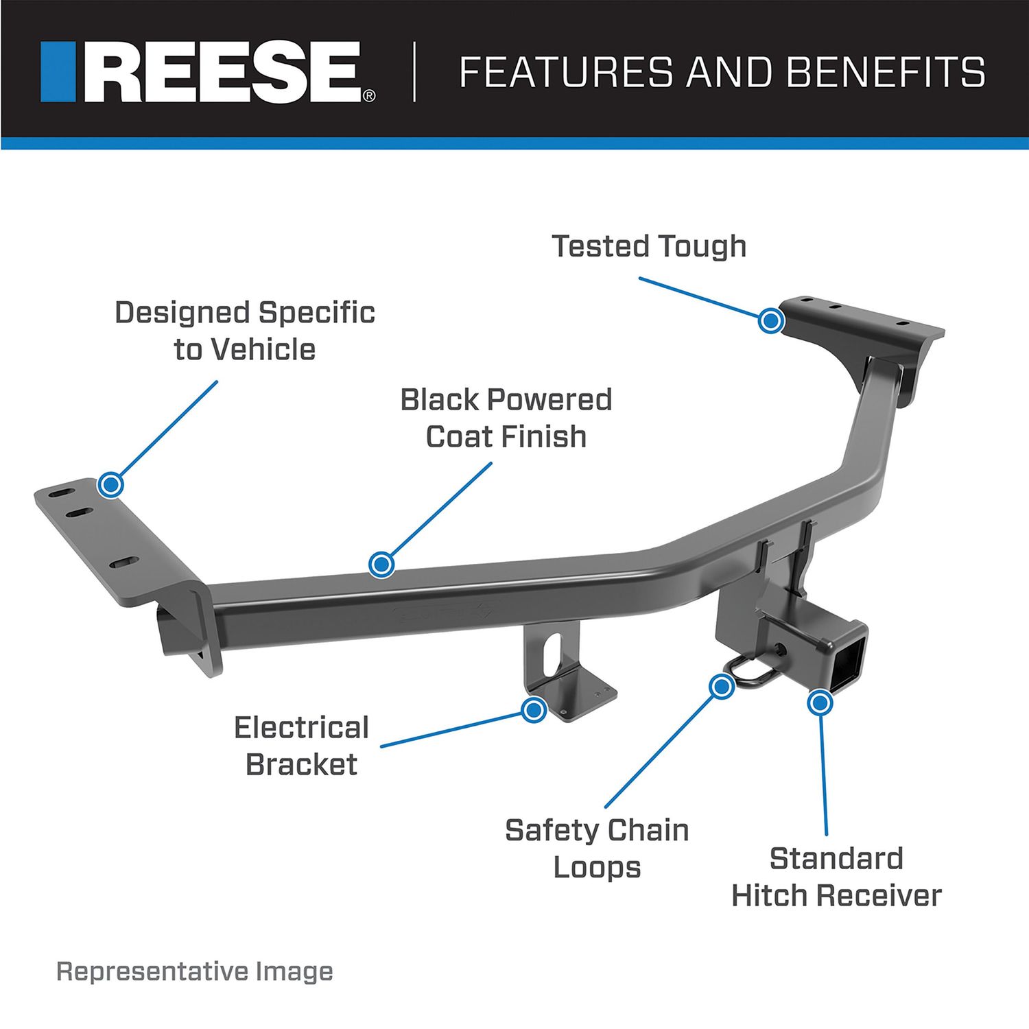REESE Towpower Trailer Hitch 84624