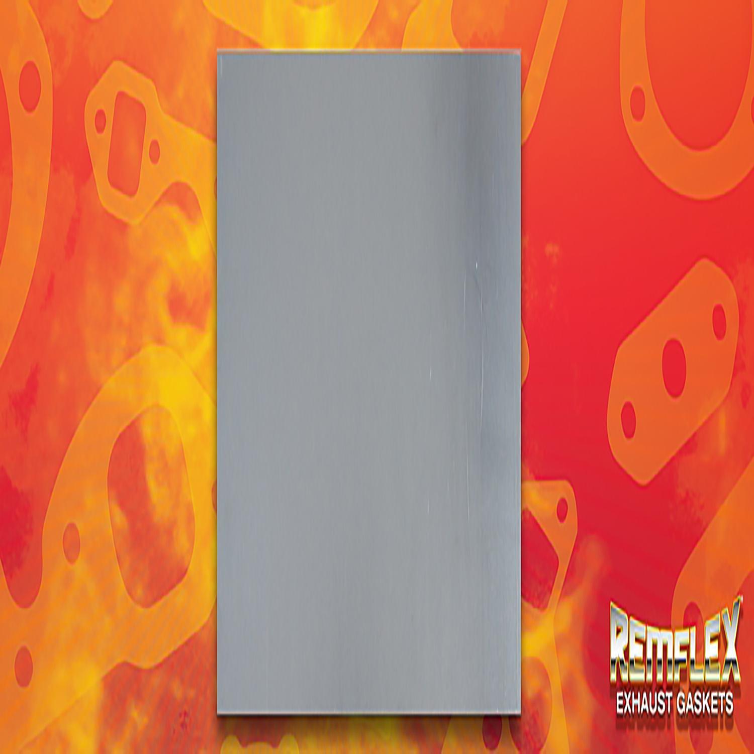 Remflex Flexible Graphite 6 1/2in x 11in Sheet, 1/8in Thick Gasket Material