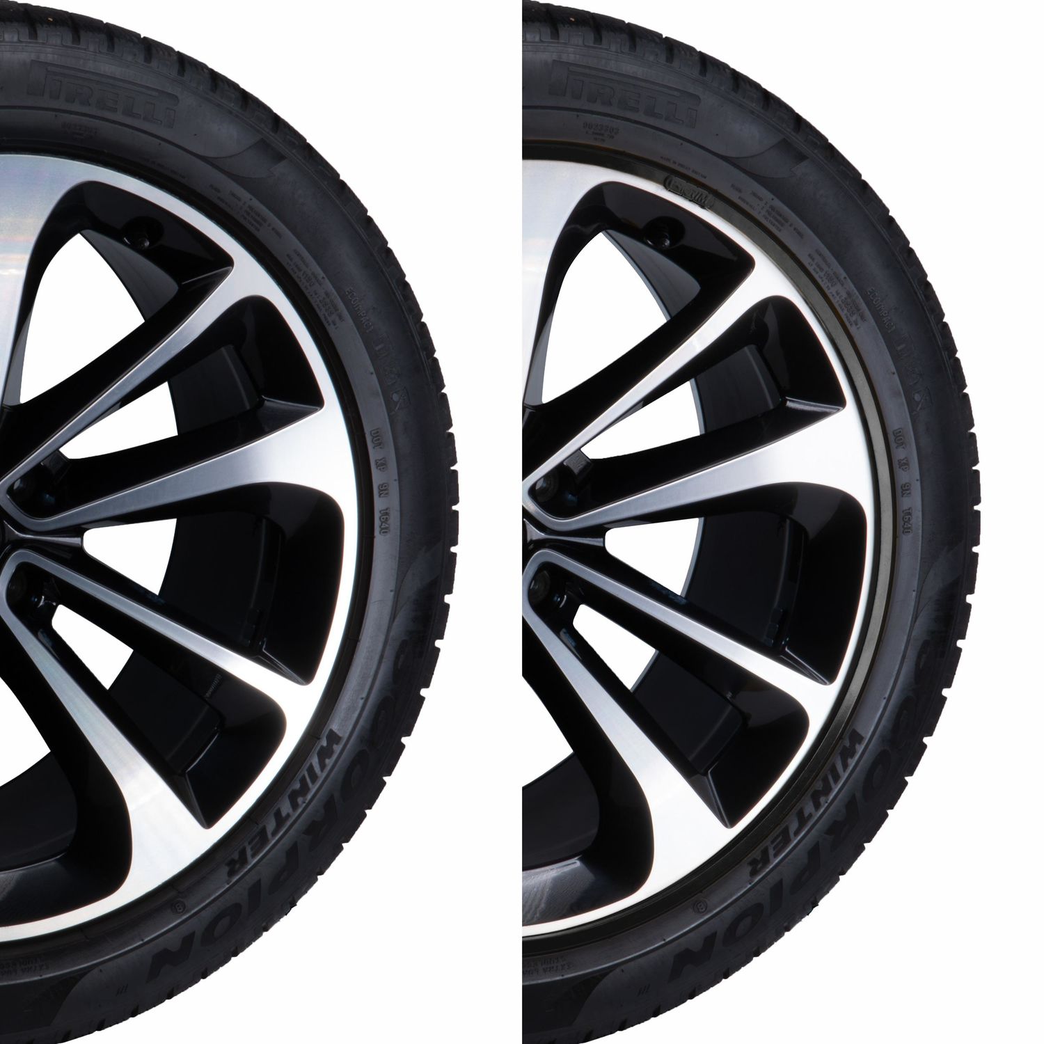 PrioRim 18in Black Individual Wheel Rim Guard