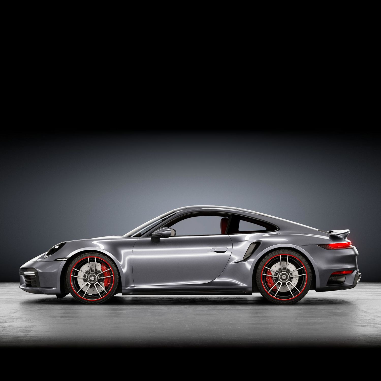 PrioRim 23in Red Individual Wheel Rim Guard