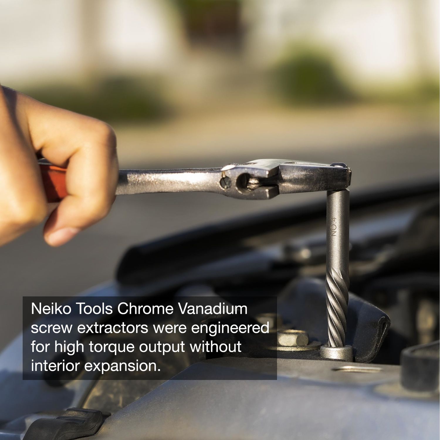 NEIKO Multispline Screw Extractor and Broken Bolt Remover Set 55 Piece