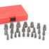 NEIKO Hex Head Multispline Screw and Bolt Extractor Set 25 Piece