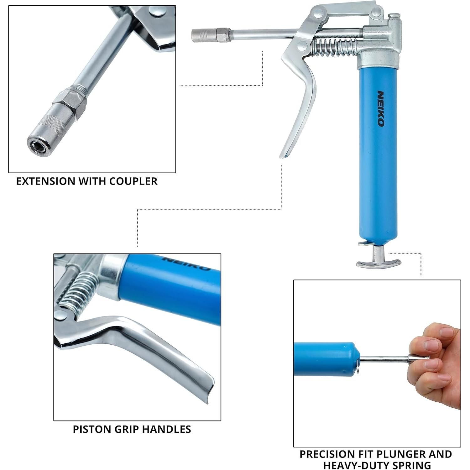 NEIKO 4,500 PSI Heavy Duty Mini Axle Grease Gun Kit