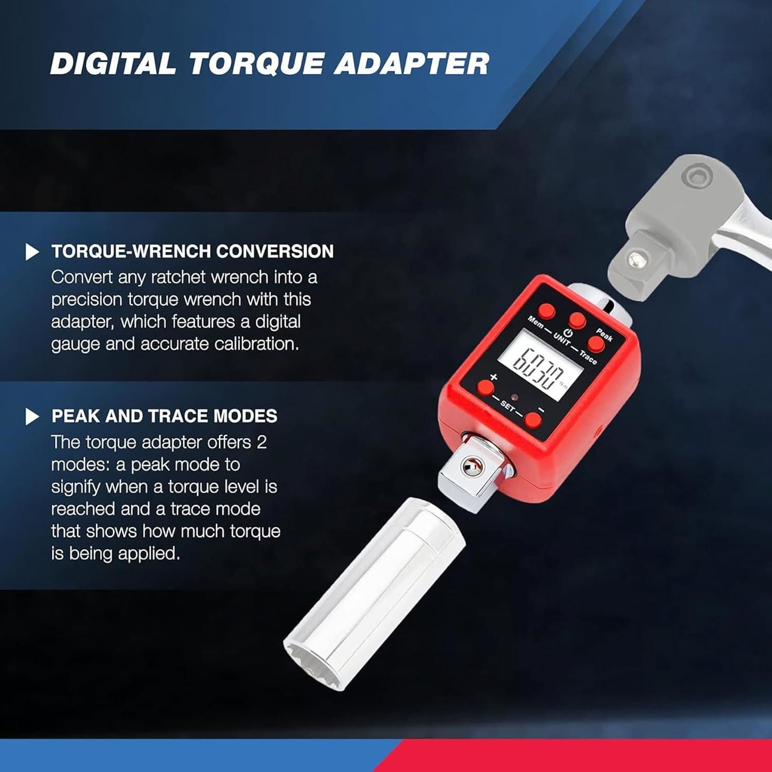 NEIKO Torque Measurement Adapter 20743A
