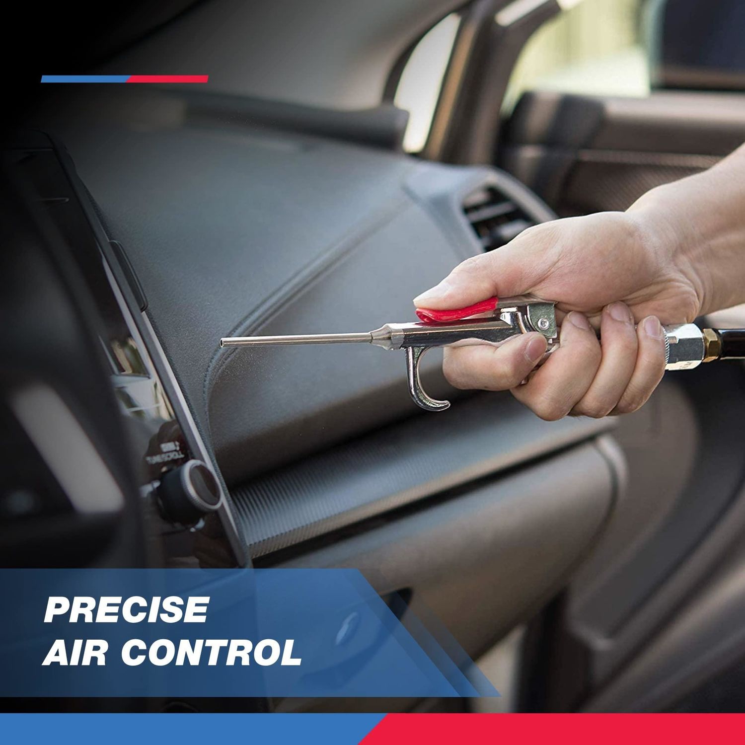 NEIKO Air Blow Gun Interchangeable Nozzles Set of 5