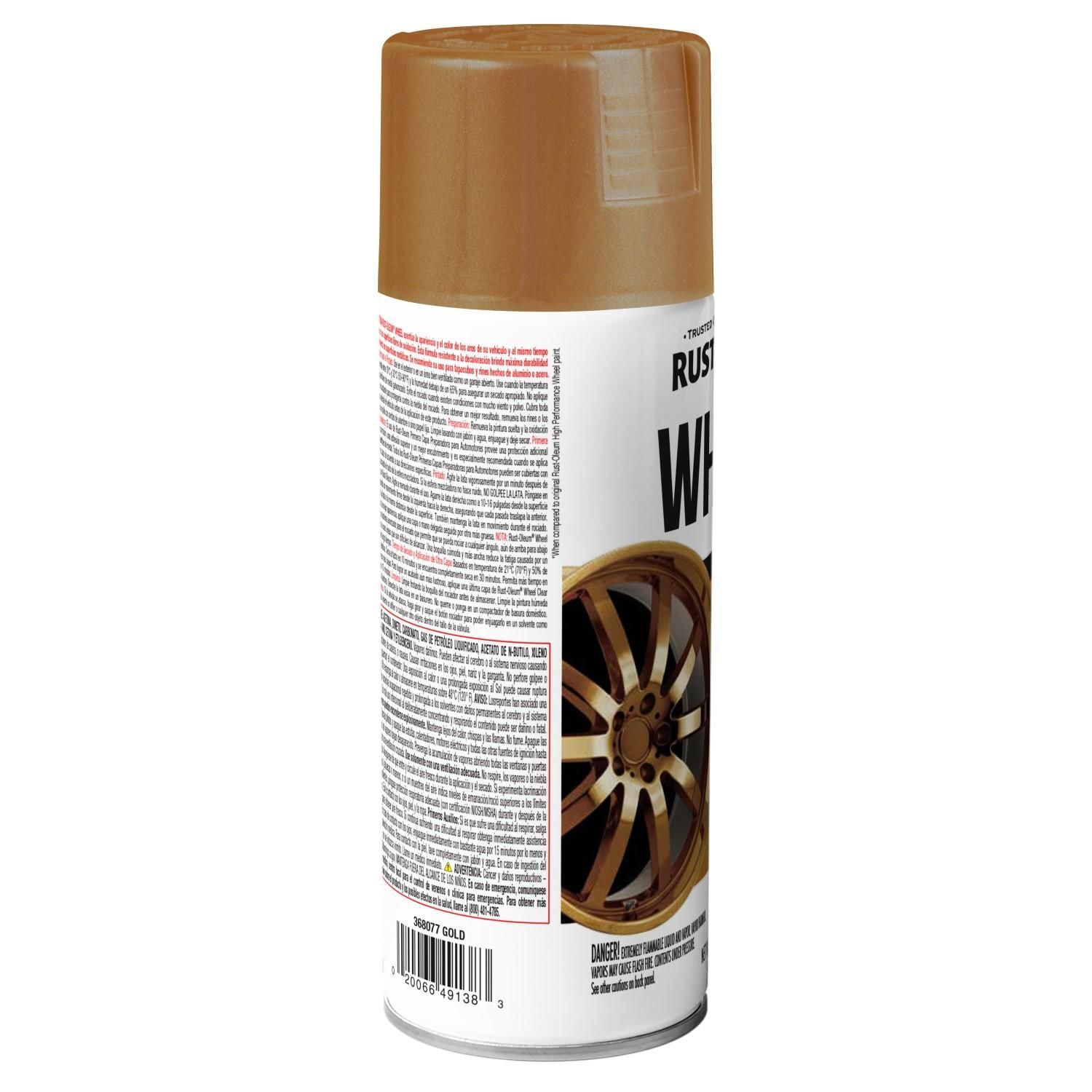 Rust-Oleum Gold Wheel Spray Paint