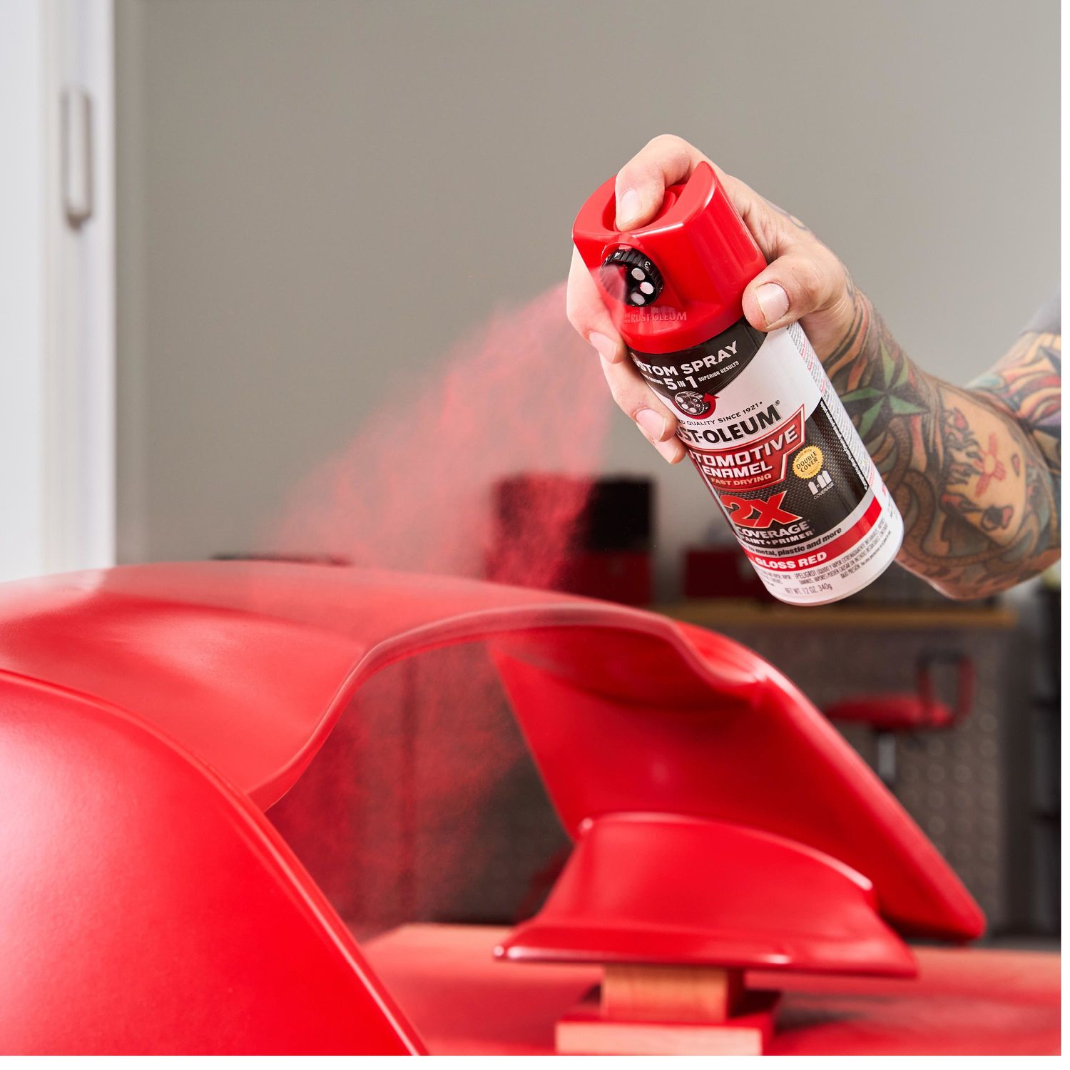 Rust-Oleum Gloss Red Spray Paint