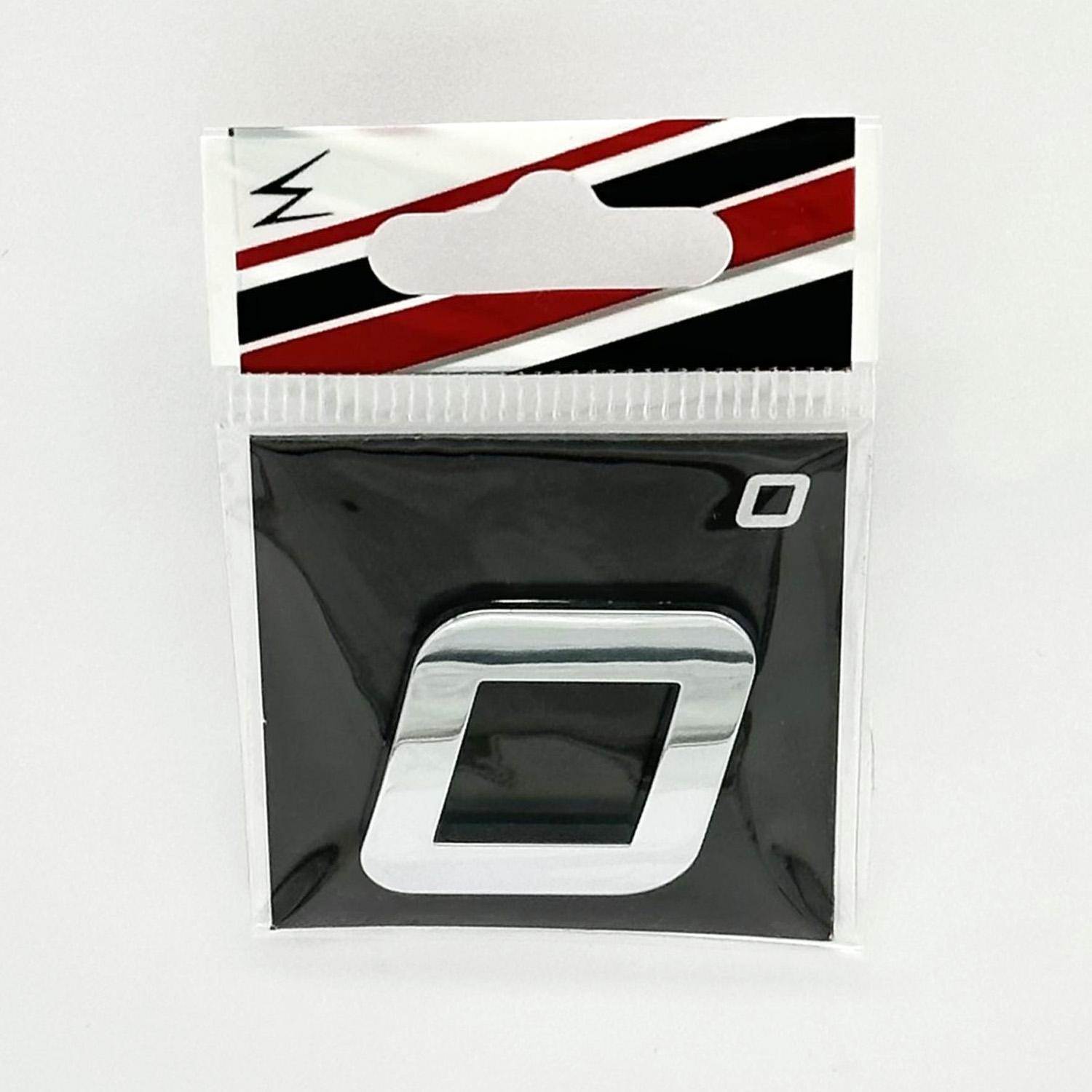 Electroplate Chrome Letter O