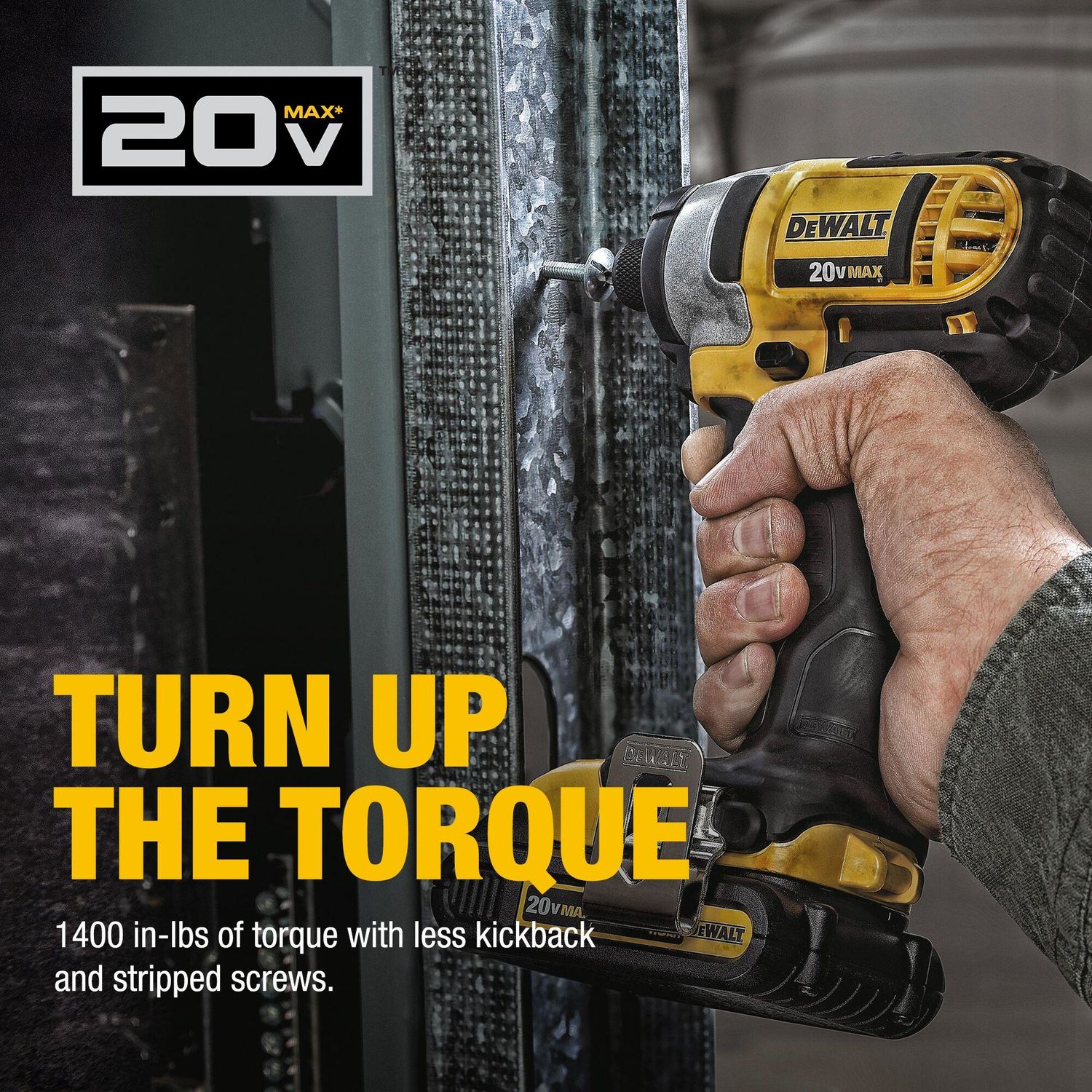 Dewalt 20V MAX 1/4in Impact Driver Kit