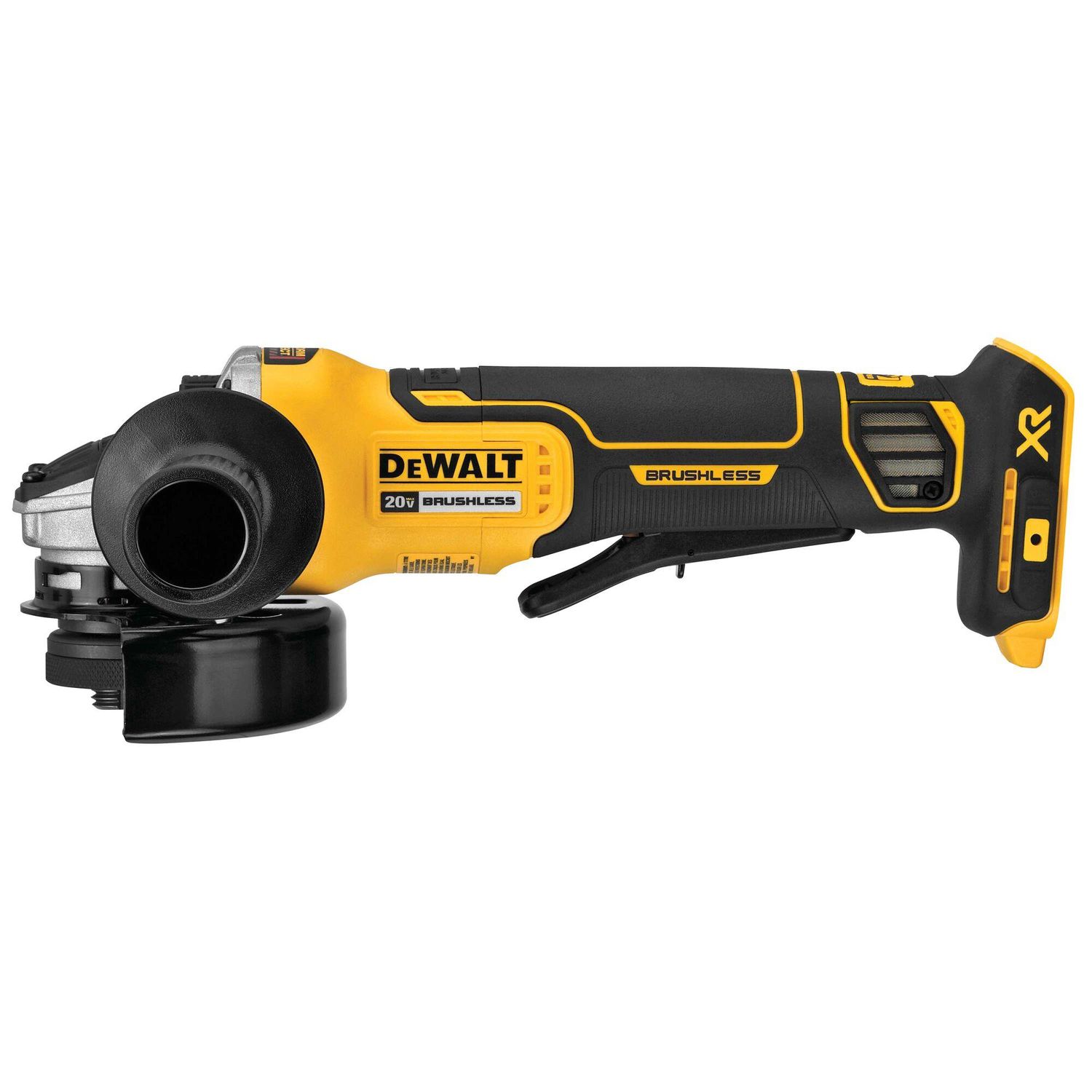 Dewalt 20 Volt MAX XR Angle Grinder with Kickback Brake Tool Only