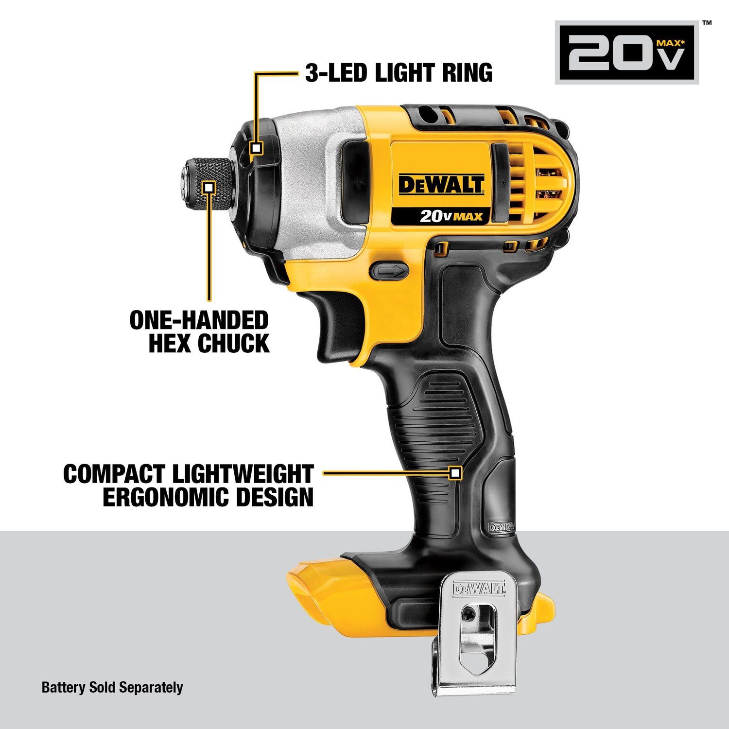 Dewalt 20 Volt Max Compact Cordless 5-Tool Combo Kit