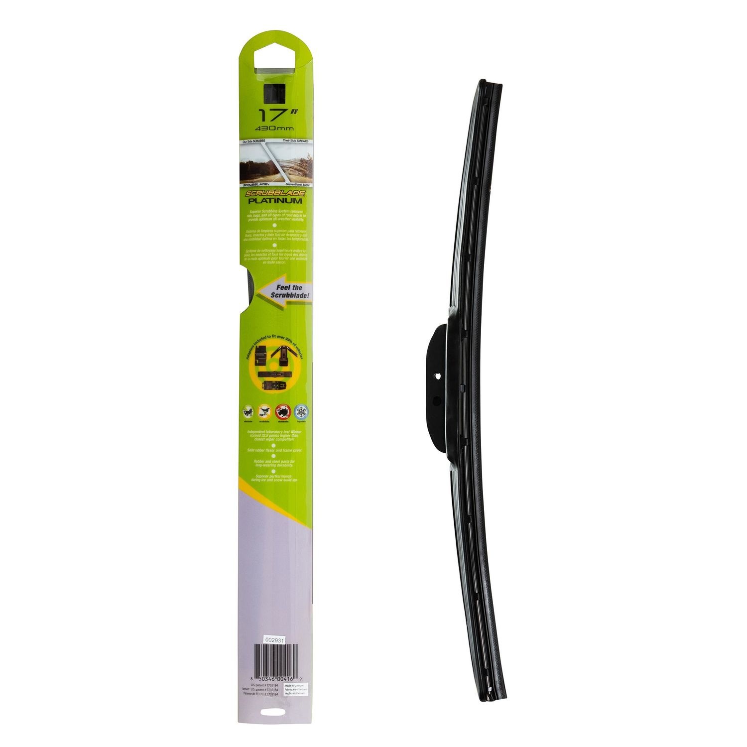 Scrubblade 17in Wiper Blade