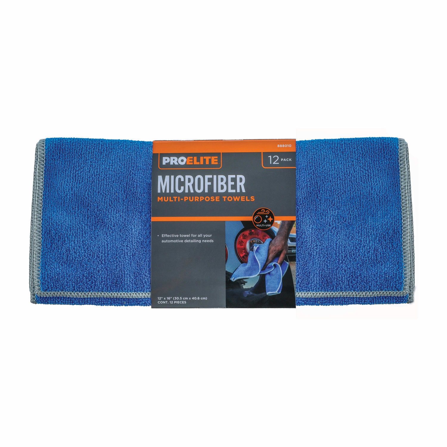 ProElite Microfiber Multi-Purpose Towel 12 Piece