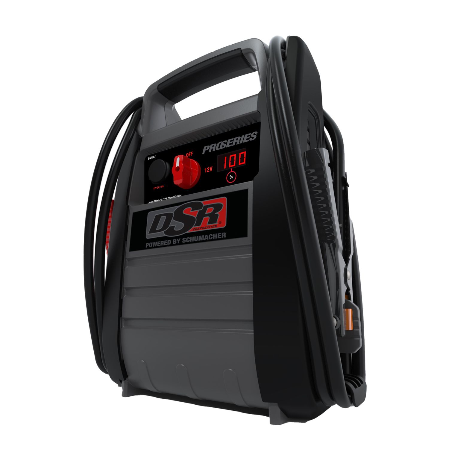 DSR 2,250 Peak Amps 12 Volt Jump Starter with Power Inverter and USB DSR116