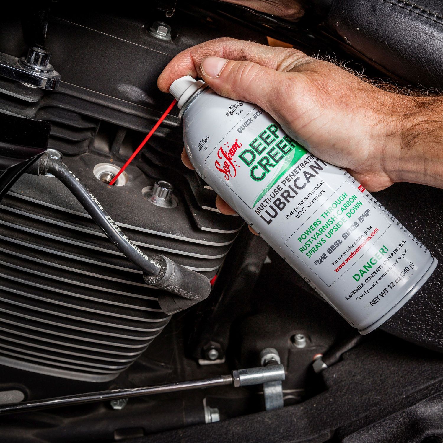 Sea Foam Deep Creep Multi-Purpose Penetrating Lubricant and Cleaner 12oz