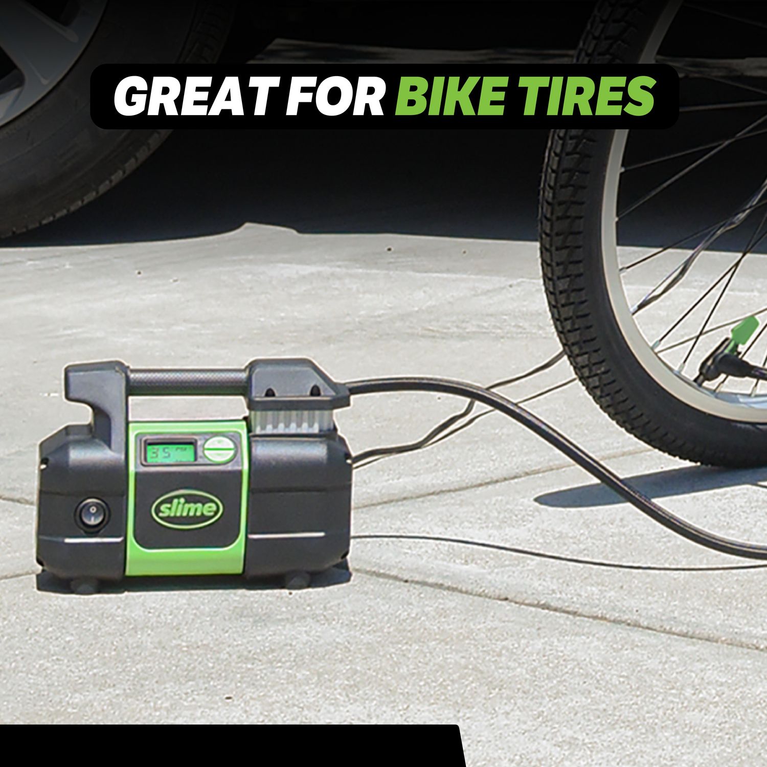 Slime 40063 Elite 12 V 99 psi Tire Inflator