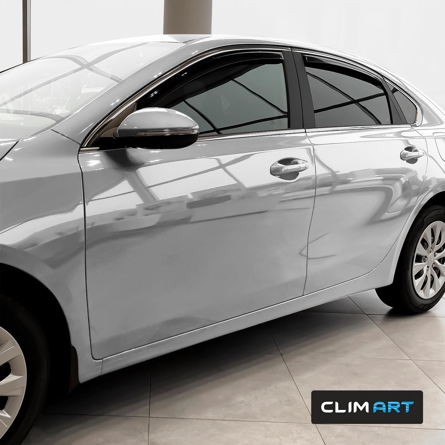 Clim Art Smoke Side Window Deflector 619103