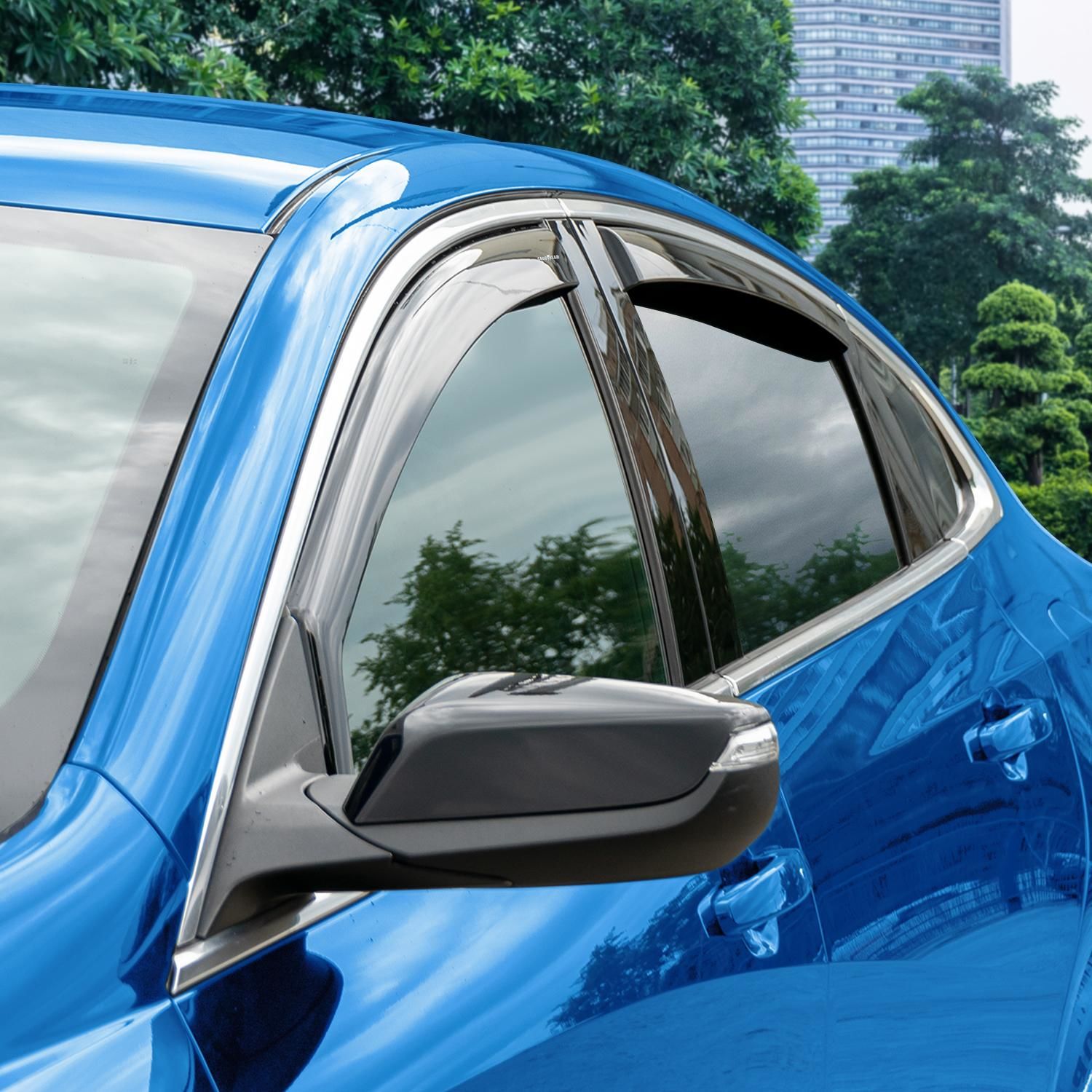 Goodyear Smoke Side Window Deflector GY003478