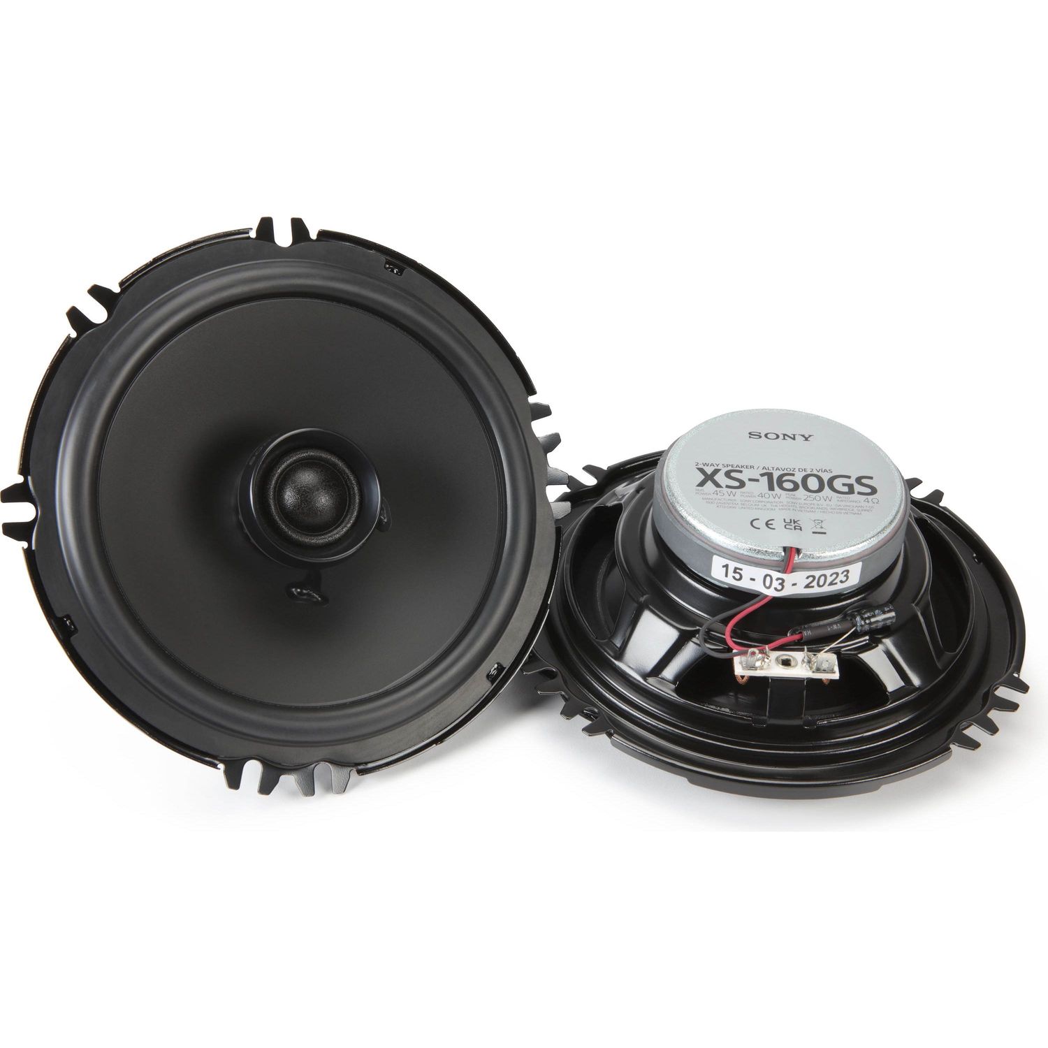 Sony GS 6 1/2in 2-Way Coaxial Speakers