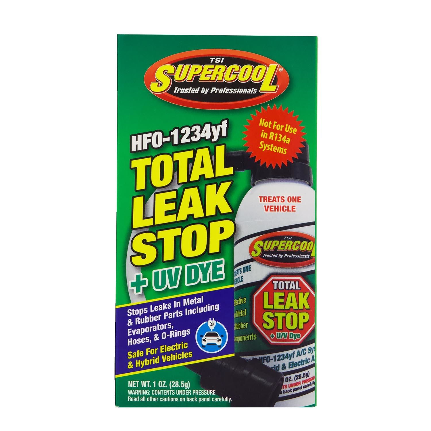 Supercool 1234yf Leak Stop with UV Dye 1oz