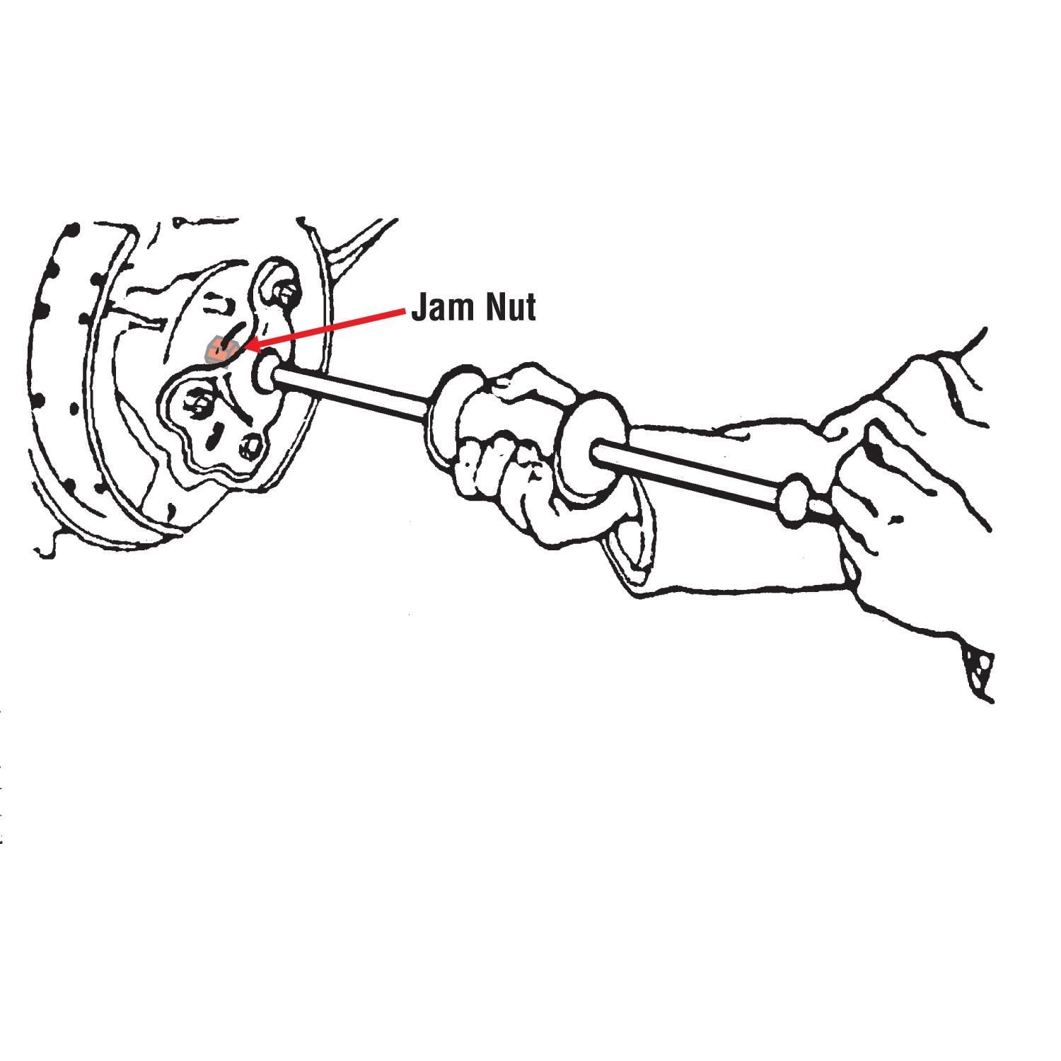 Specialty Products Company Jam Nut for 499 Flange Axle Puller