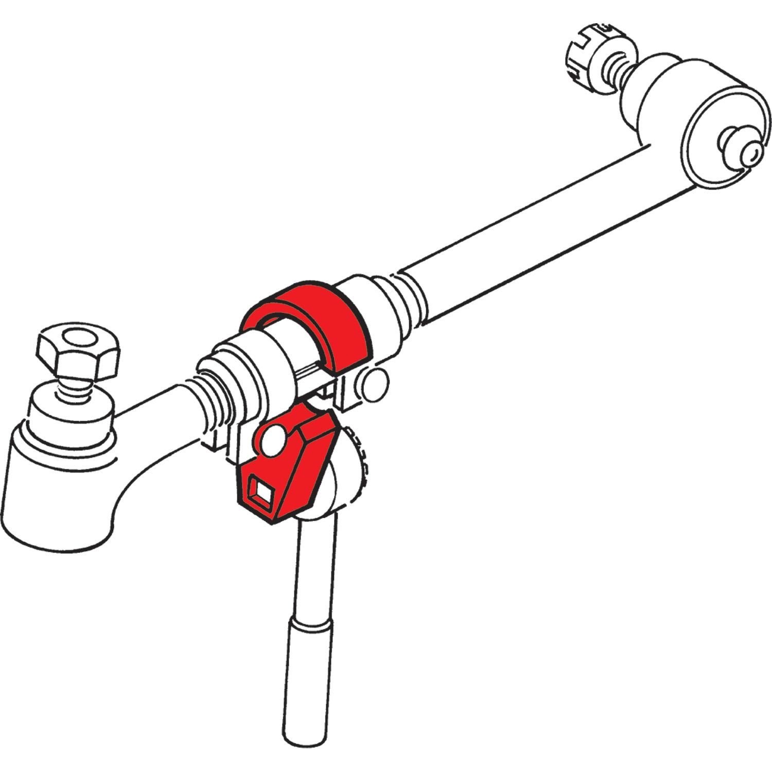 Specialty Products 1/2in Drive Tie Rod Tool for Compact Cars