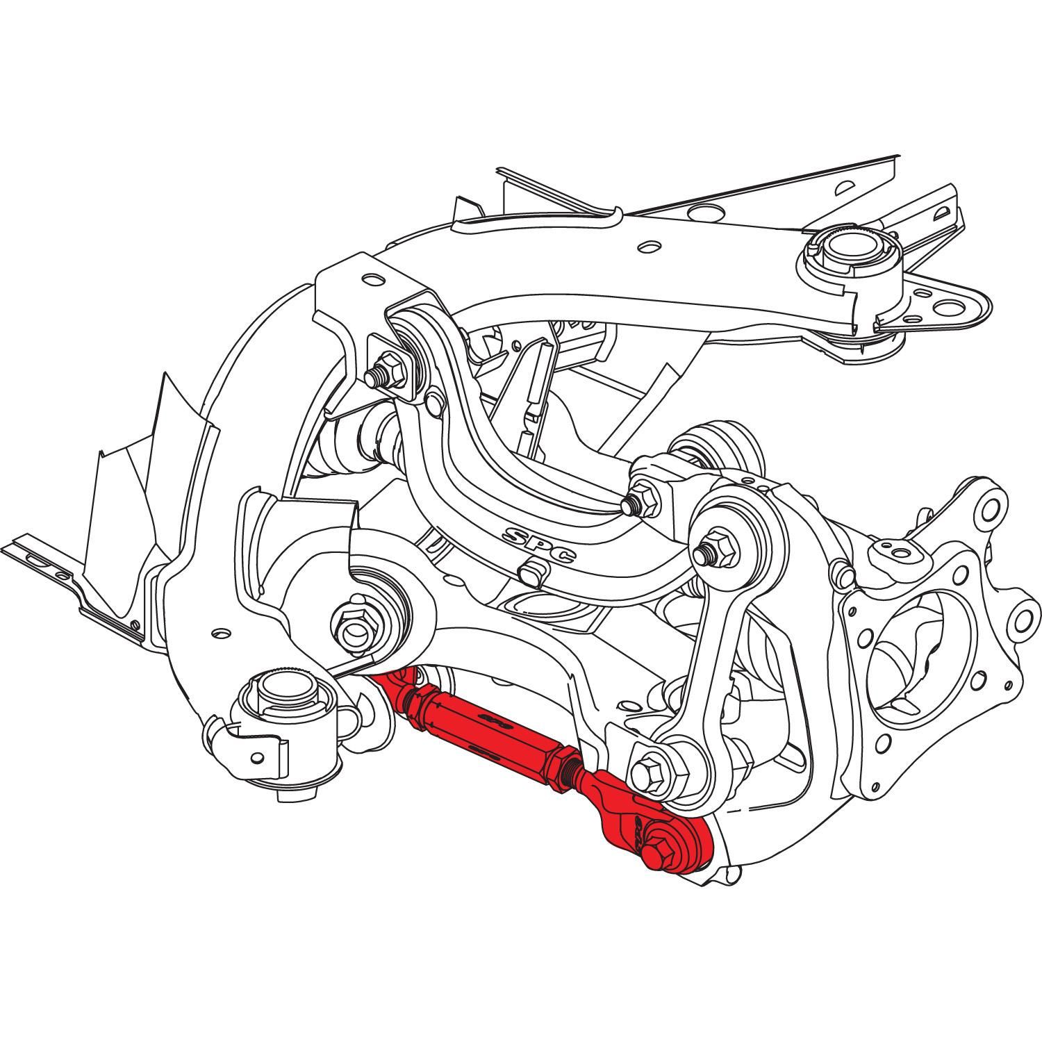 Specialty Products Company Trailing Arm 72380