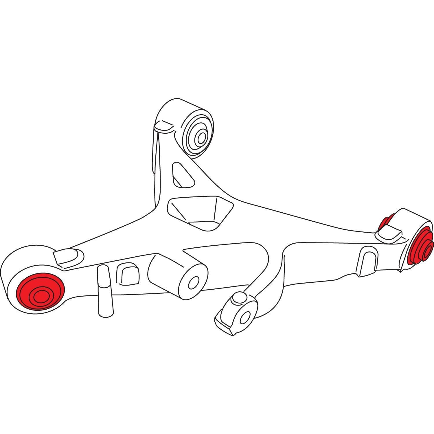 Specialty Products Company Control Arm Bushing 87550