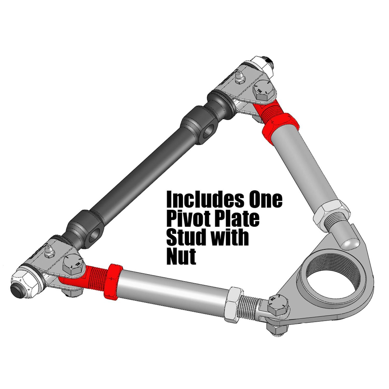 Specialty Products Cross Shaft Pivot Strut With Nut