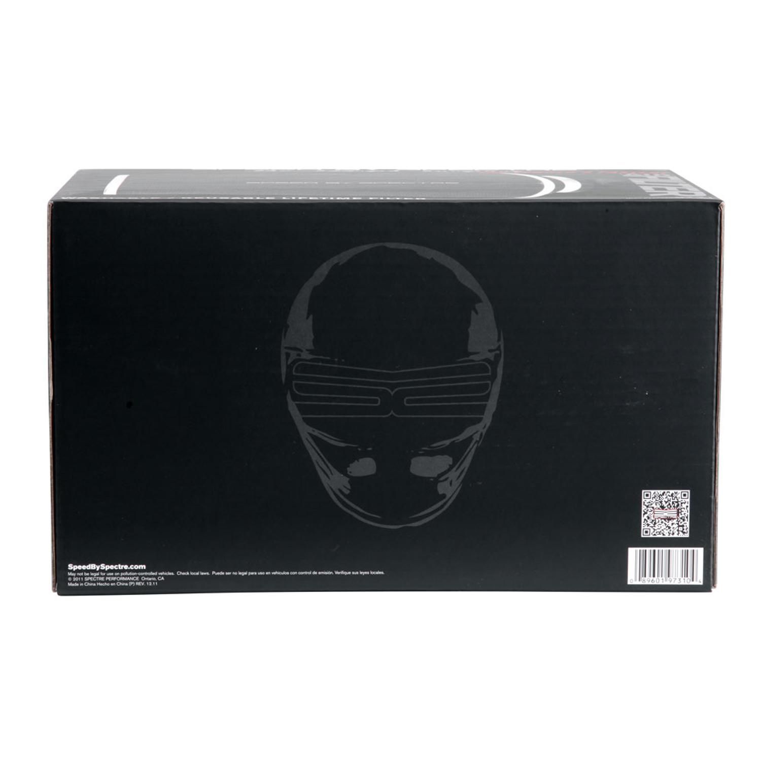 Spectre Black Large Conical Air Filter