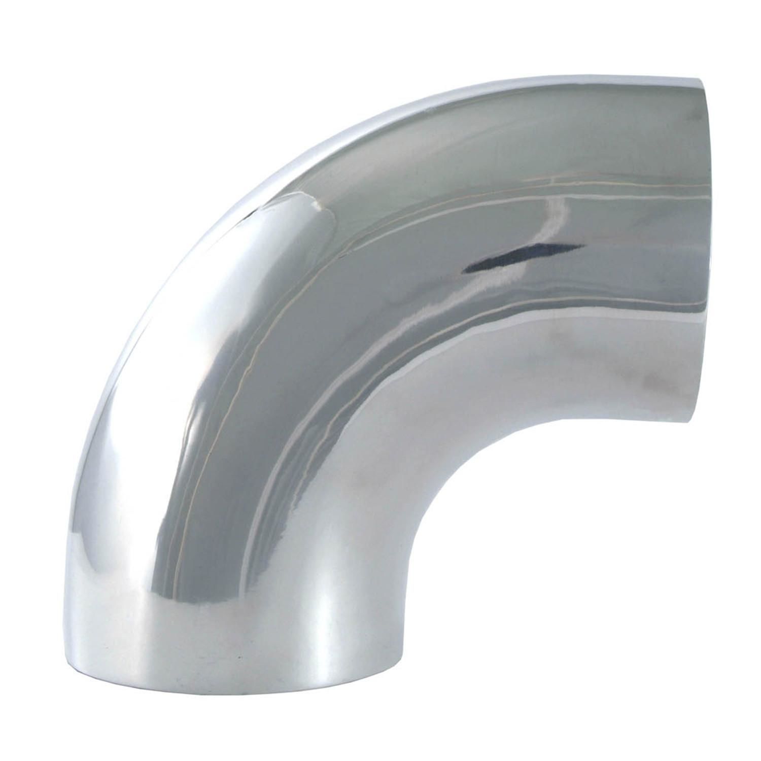 Spectre 4in 90 Degree Polished Aluminum Air Intake Tube