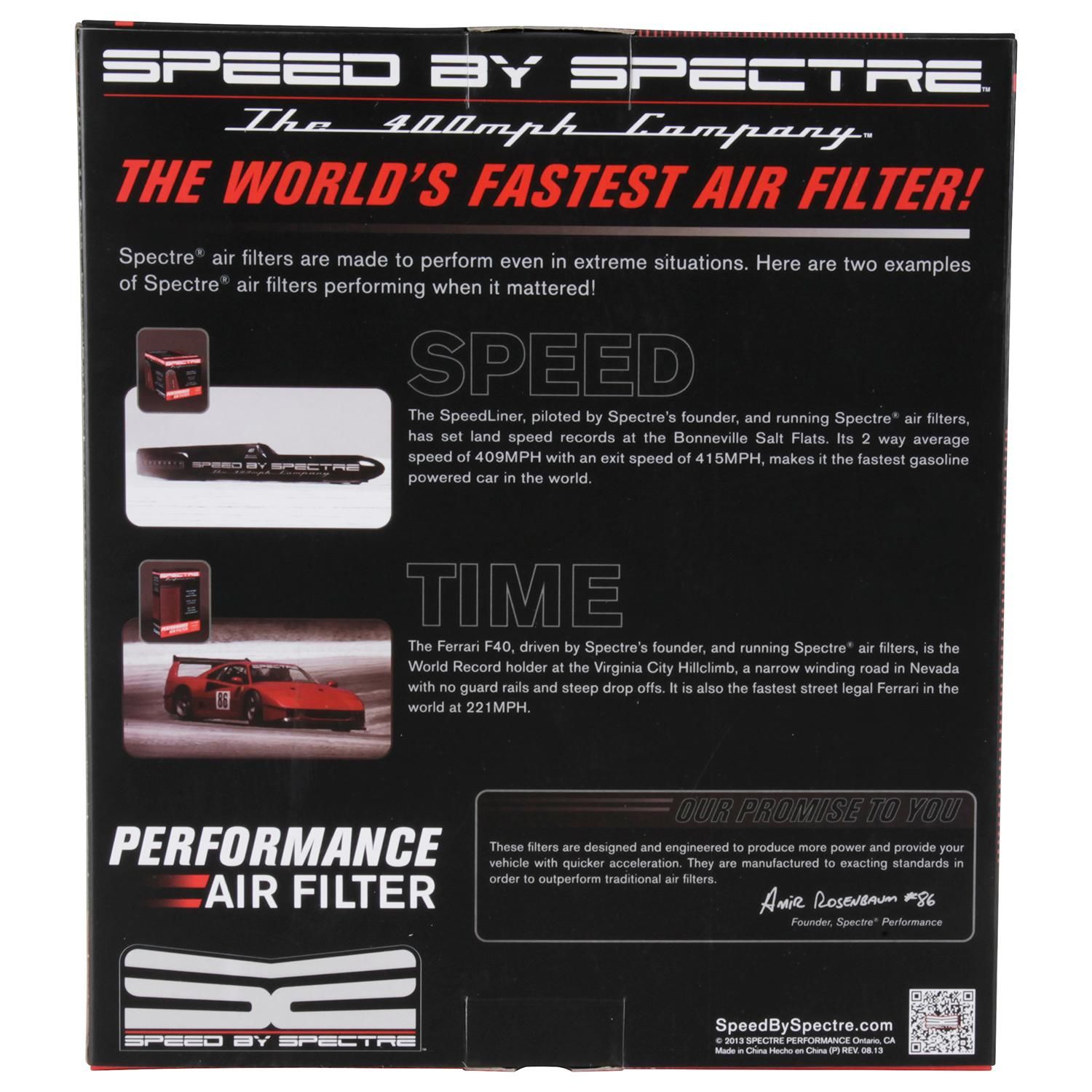 Spectre Performance Air Filter HPR10022