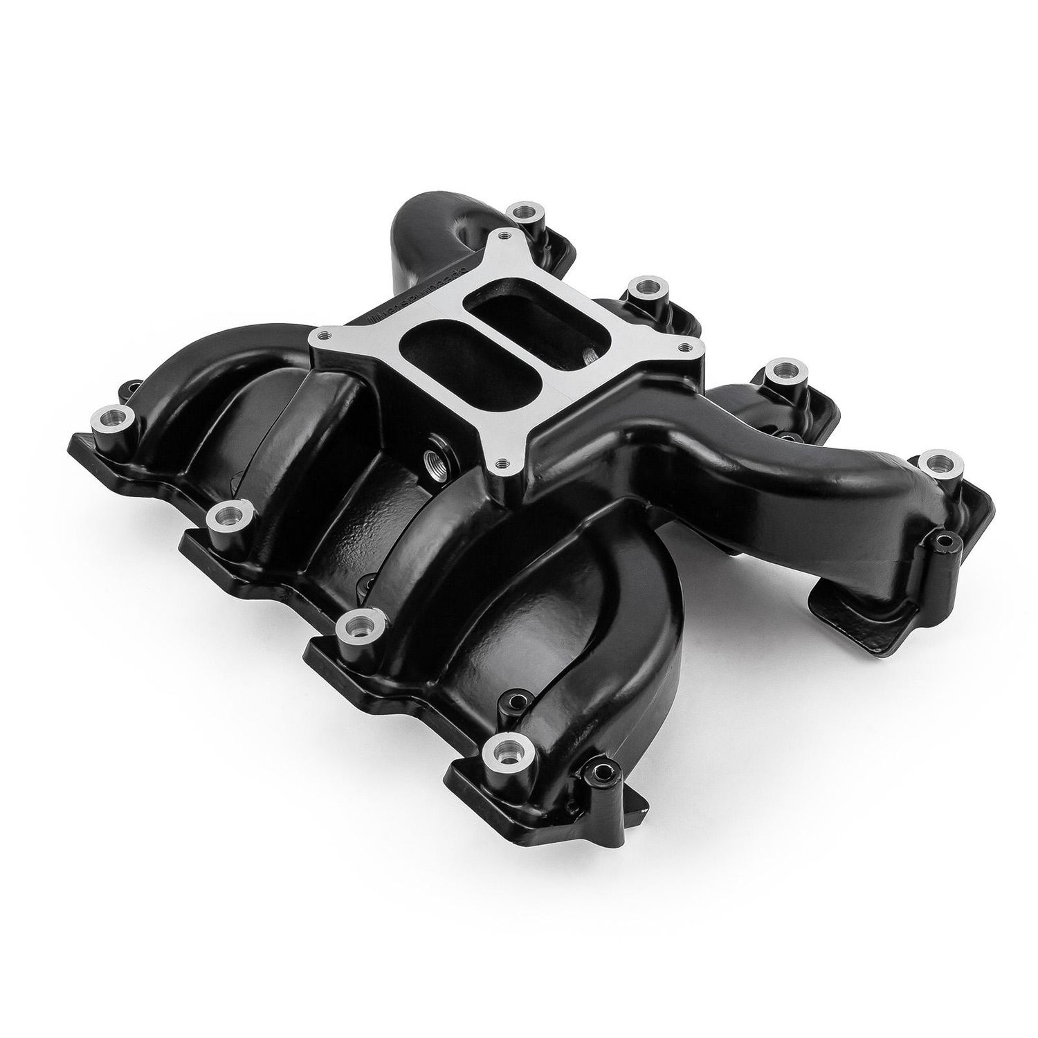 Speedmaster Chevy GM LS3 MidRise Air Dual Plane 4150 Black Carby Manifold