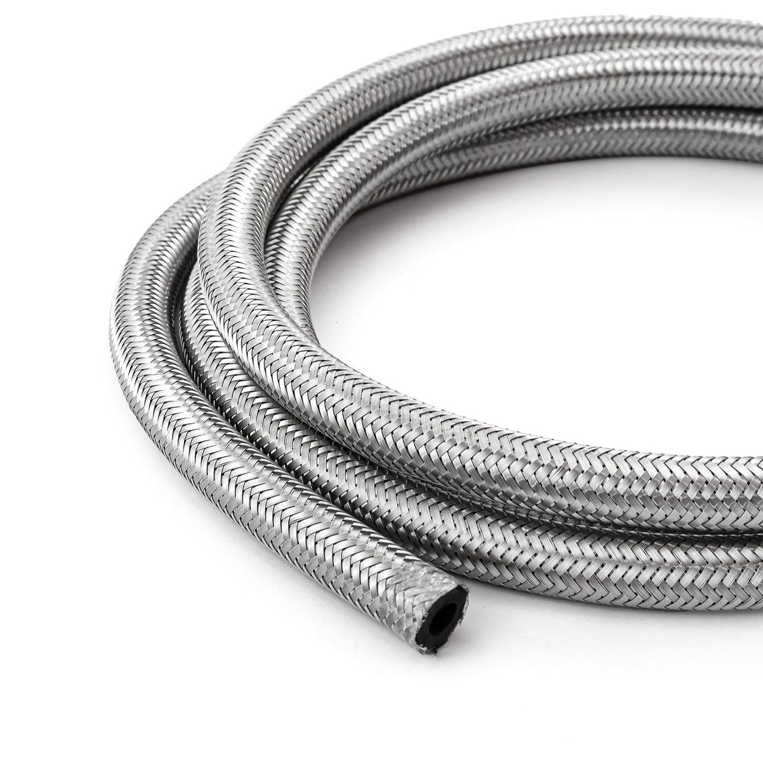 Speedmaster 10ft x -4AN Braided Stainless Steel Hose Line