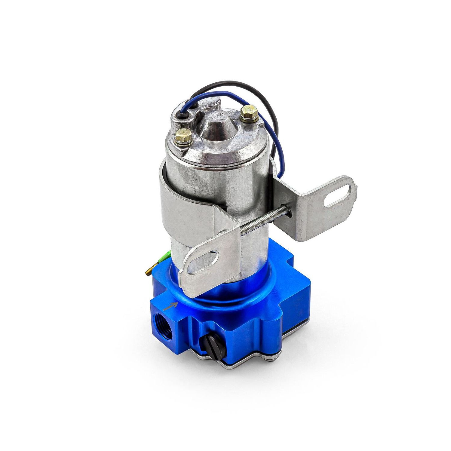 Speedmaster 14 PSI 140 GPH Blue Billet Universal Electric Fuel Pump