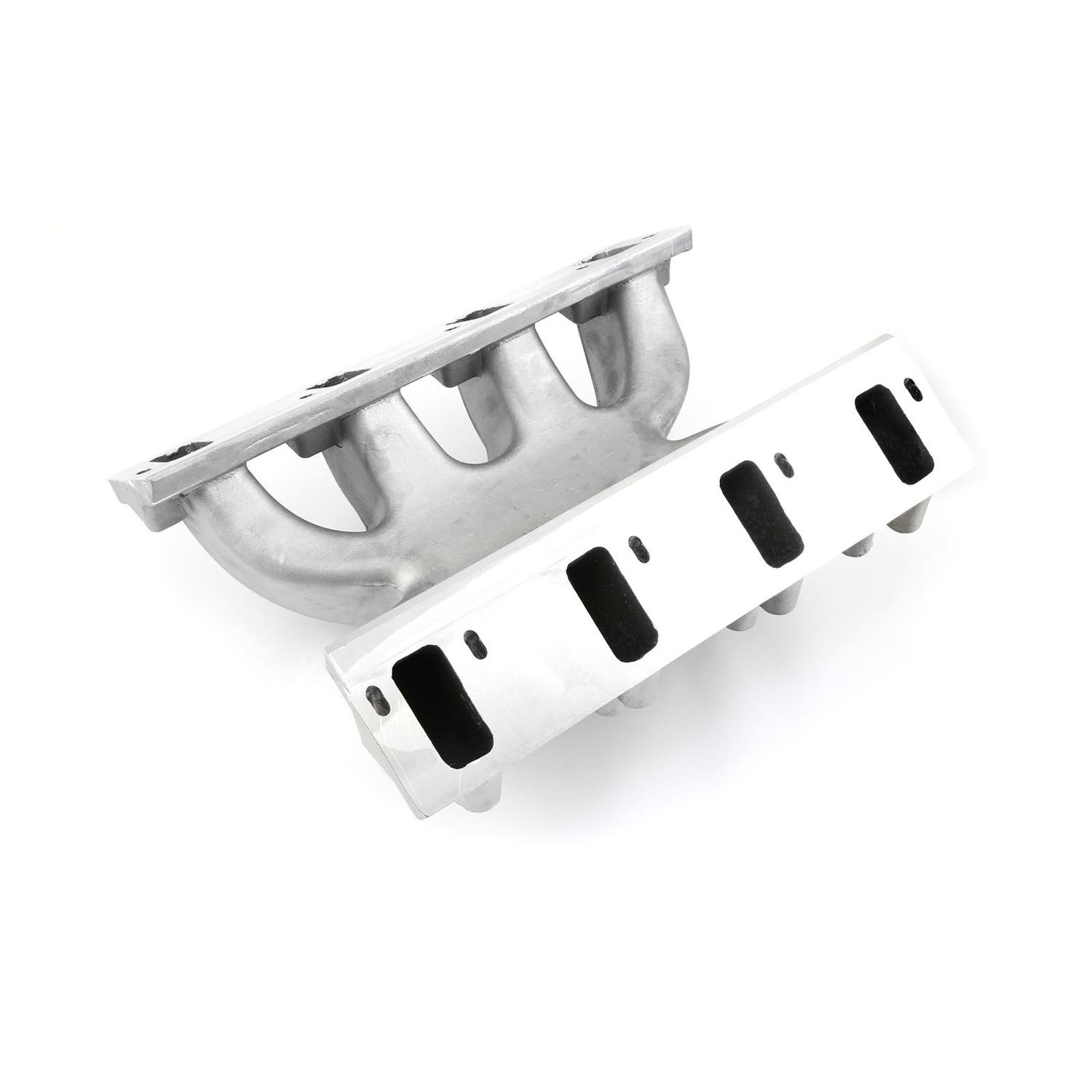 Speedmaster Chevy GM LS7 4500 Flange Carburetor Satin Intake Manifold ...