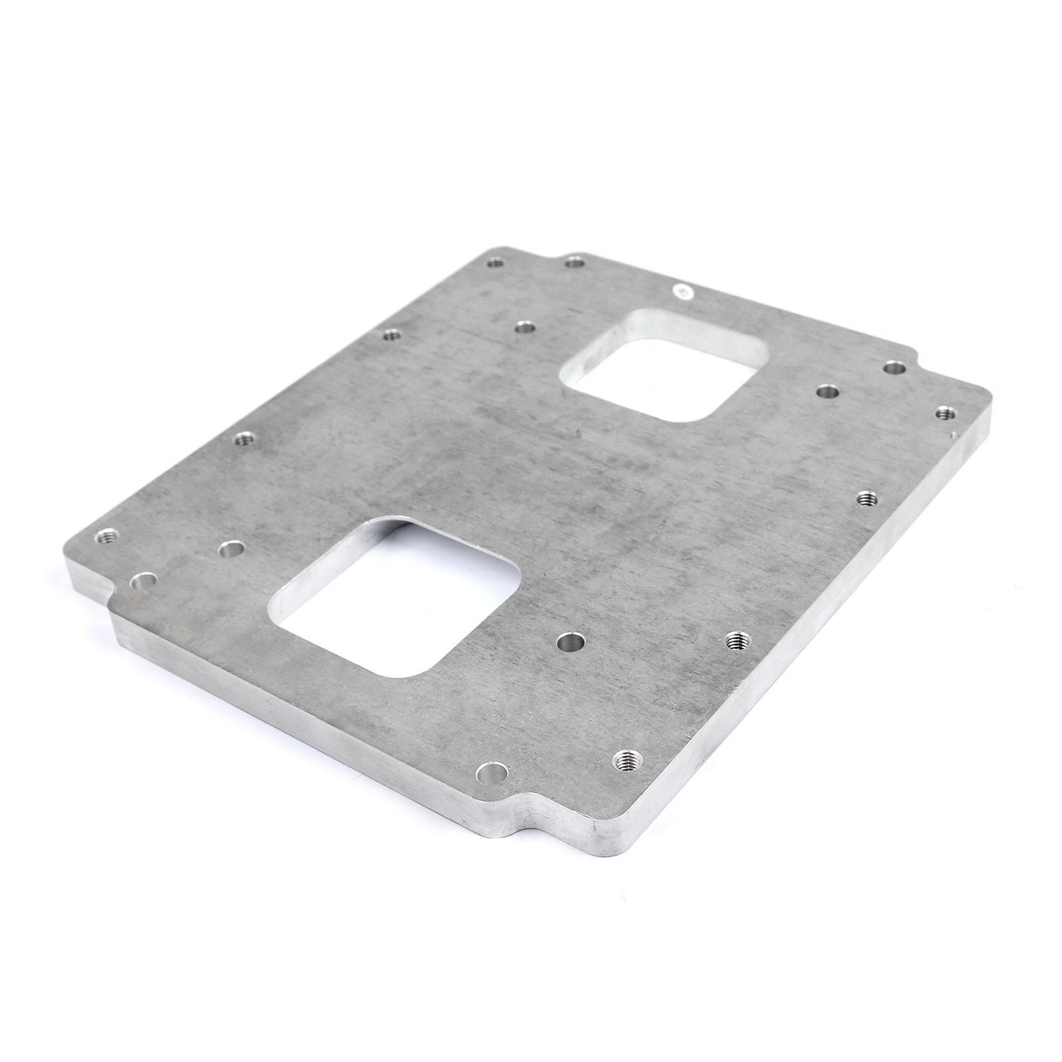 Speedmaster Ford 302 351C Twin Carburetor Manifold to 6/71 Supercharger ...