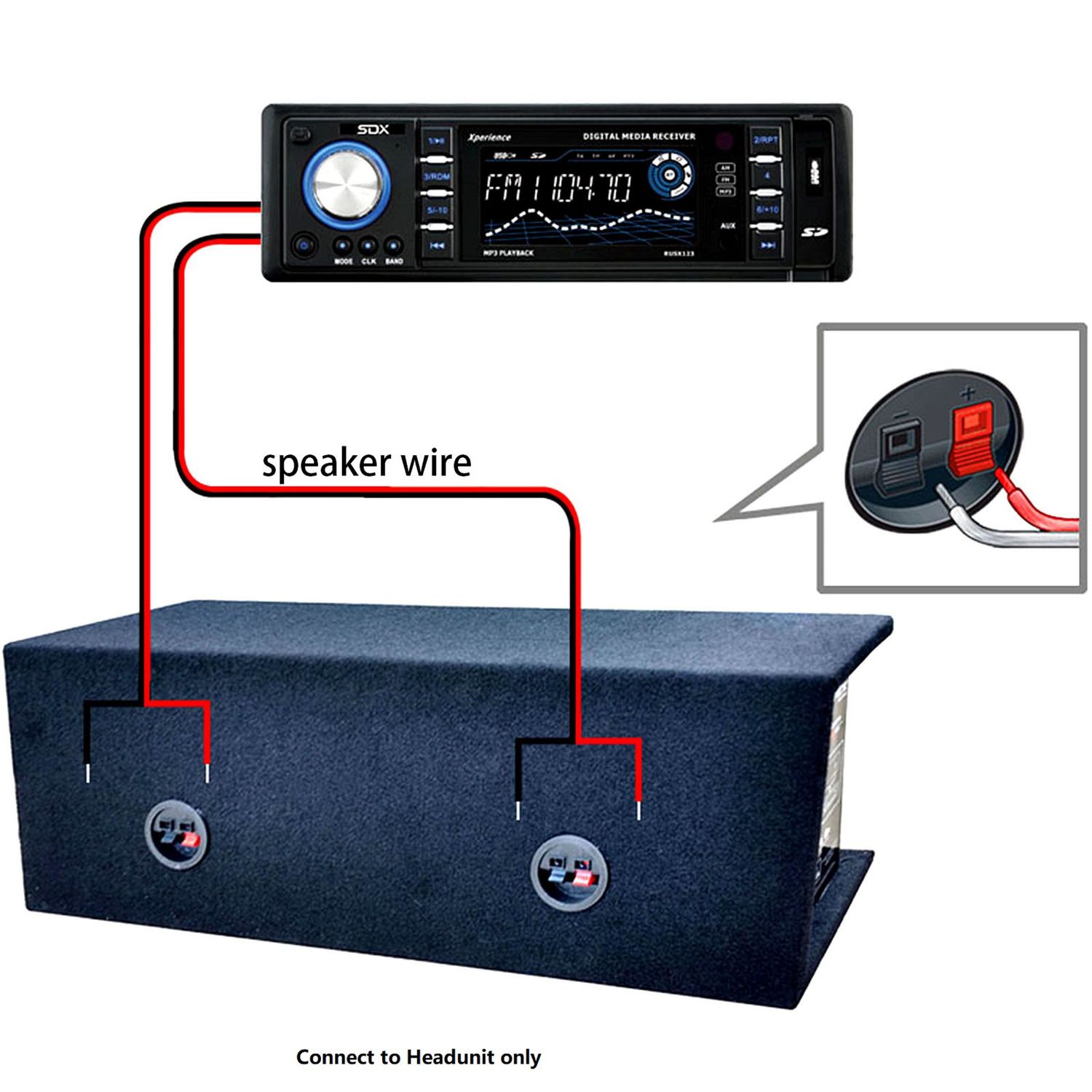 Sondpex 400 Watts Stereo Speaker System