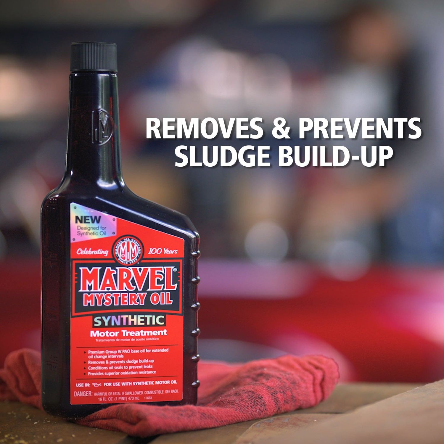 Marvel Mystery Designed for Synthetic Motor Oil Treatment 16oz