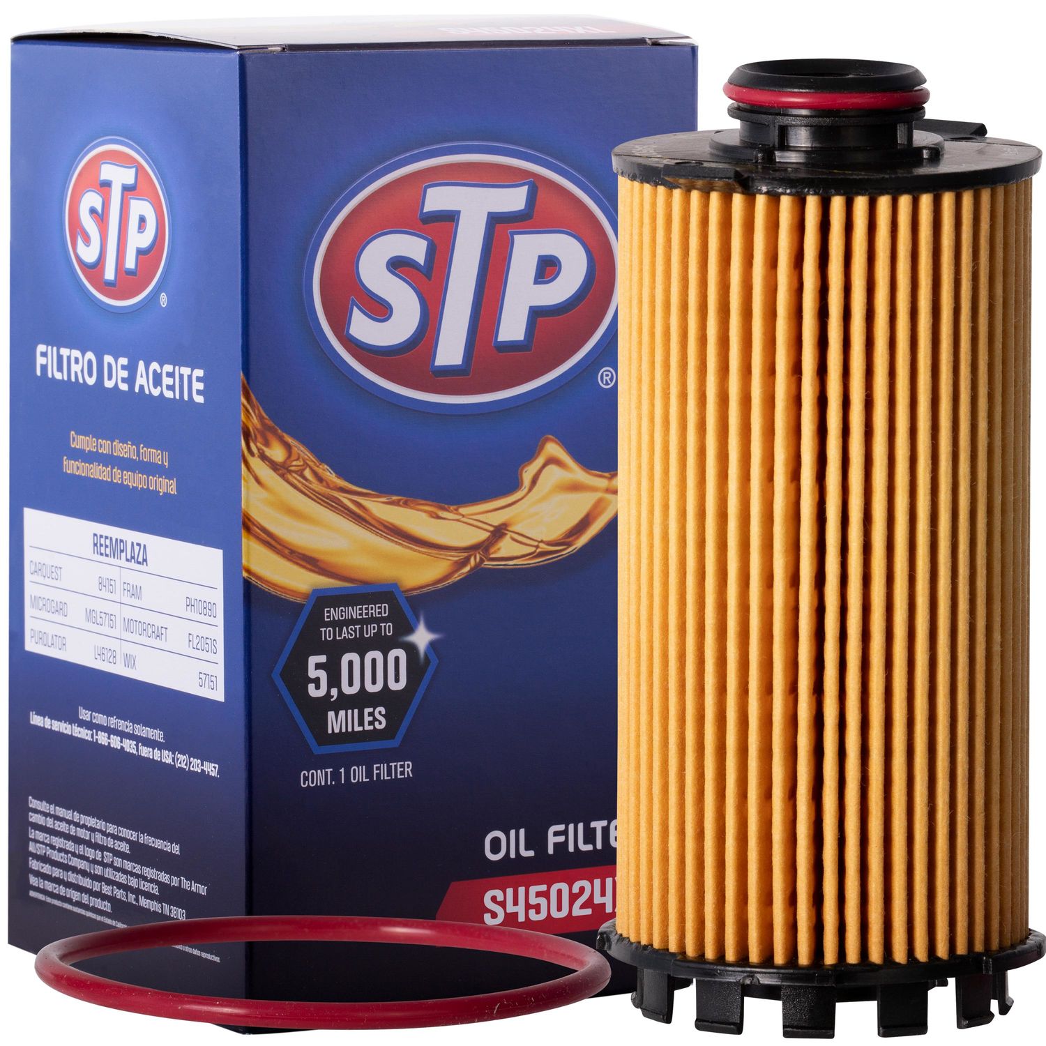 STP Extended Life Engine Oil Filter Element S45024XL