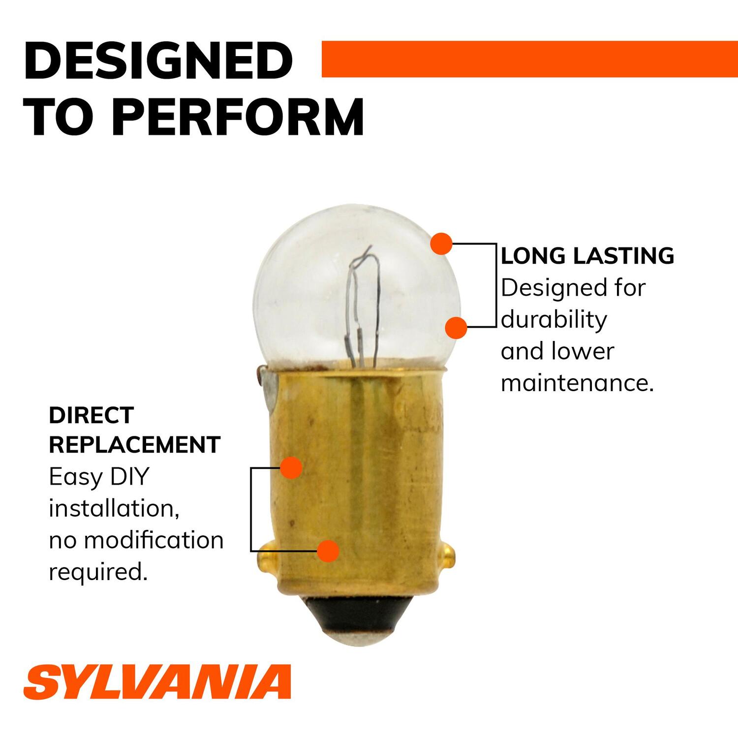 Sylvania LongLife Mini Bulb 1445LL