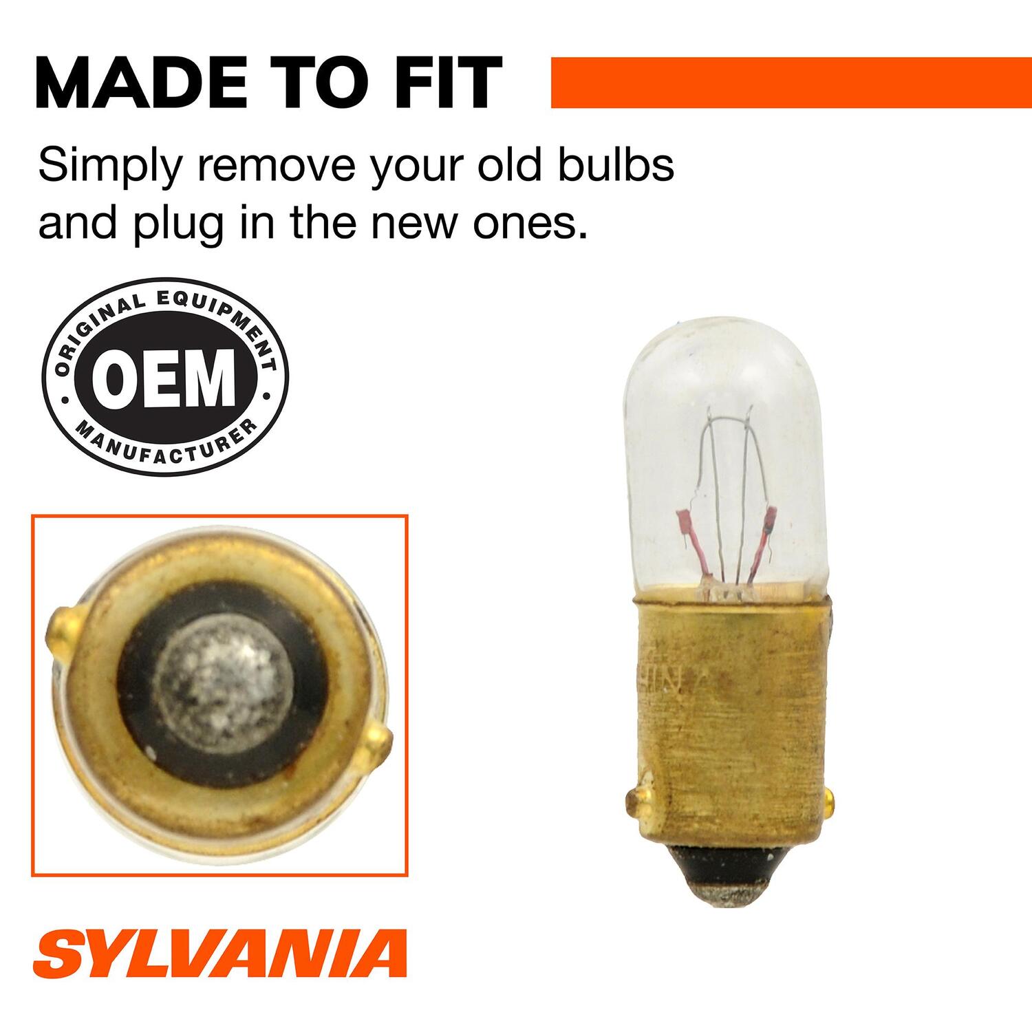 Sylvania LongLife Mini Bulb 1891LL