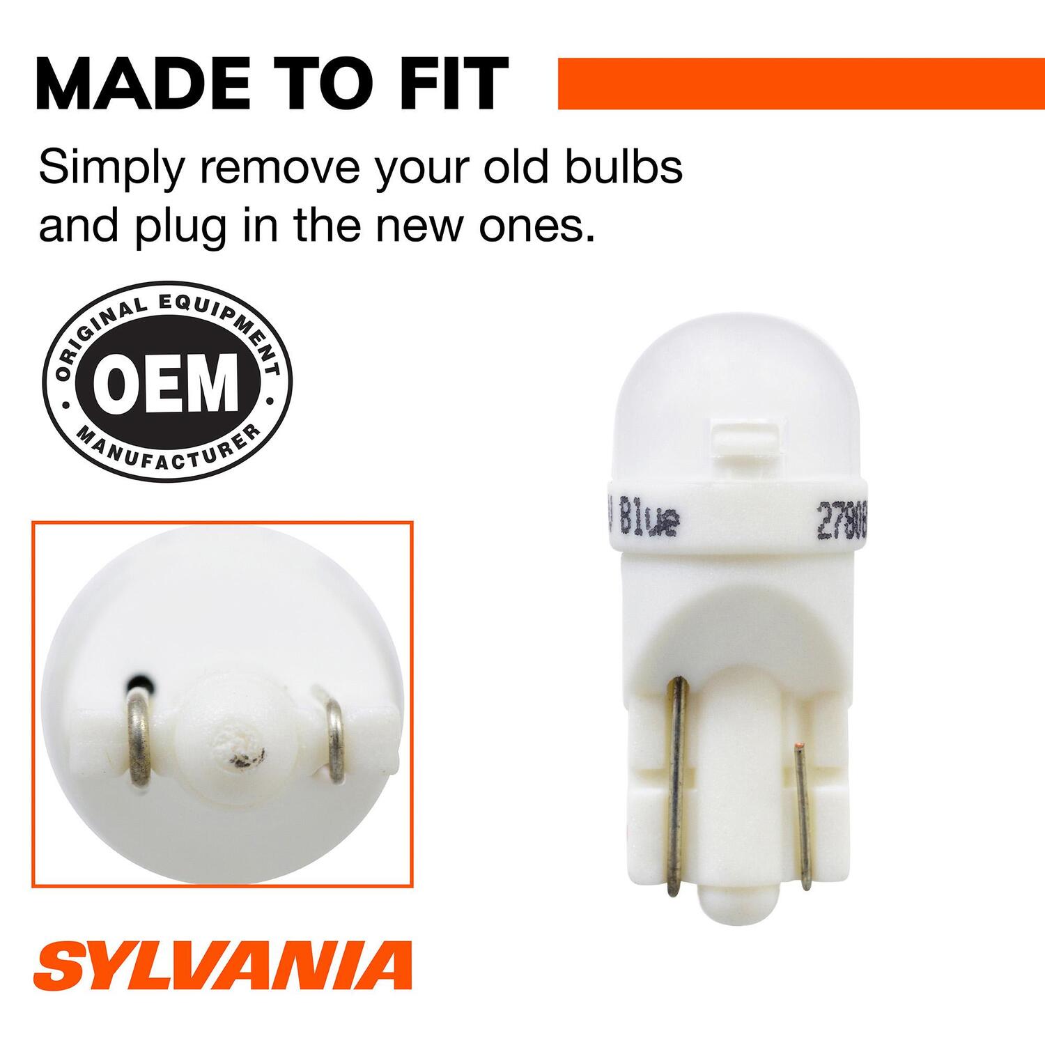 Sylvania LED Mini Bulb 194BSYLLED-2